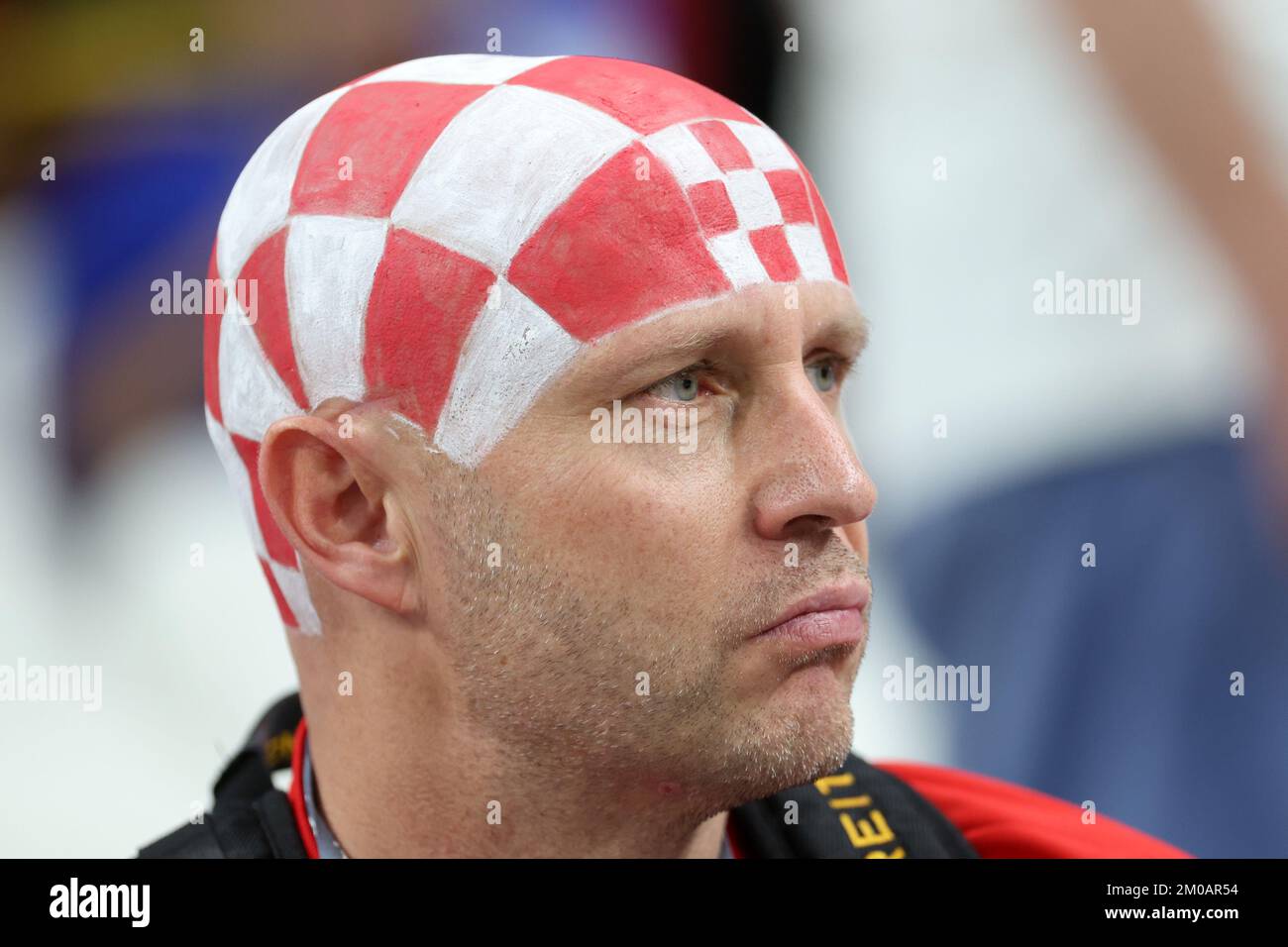 Al Wakrah, Qatar. 5th December, 2022. Fans pose for a photo prior the ...