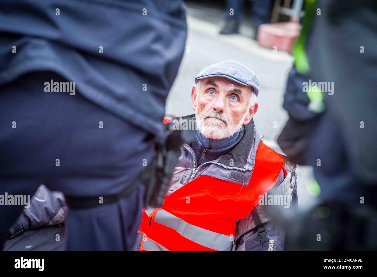 Munich, Bavaria, Germany. 5th Dec, 2022. Climate activists from Letzte ...