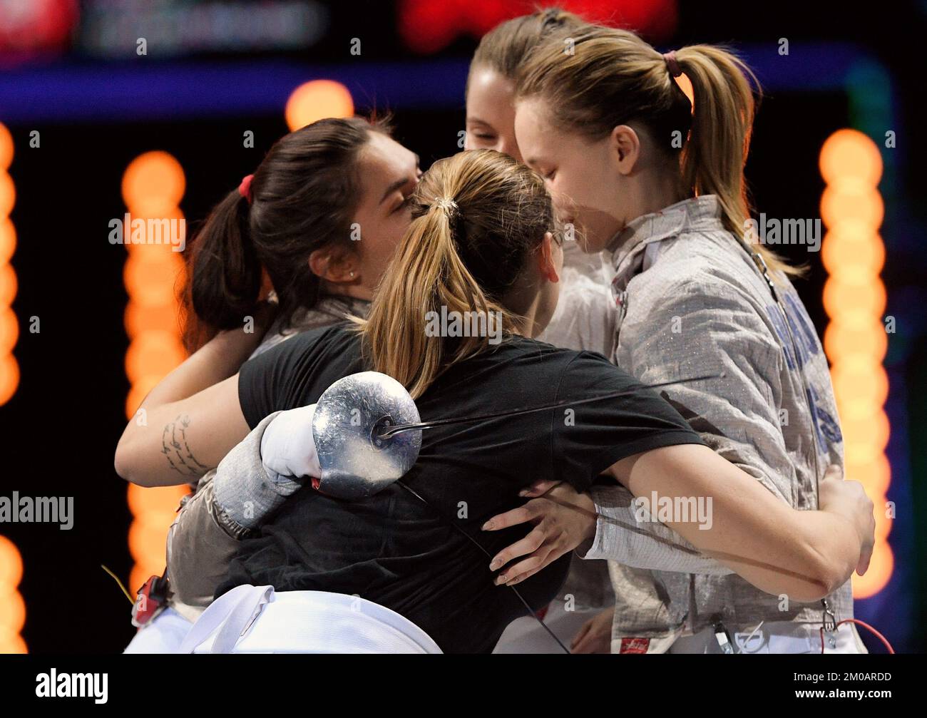 45th International Tournament "Moscow Saber 2022" at the Irina Viner-Usmanova Gymnastics Palace ...