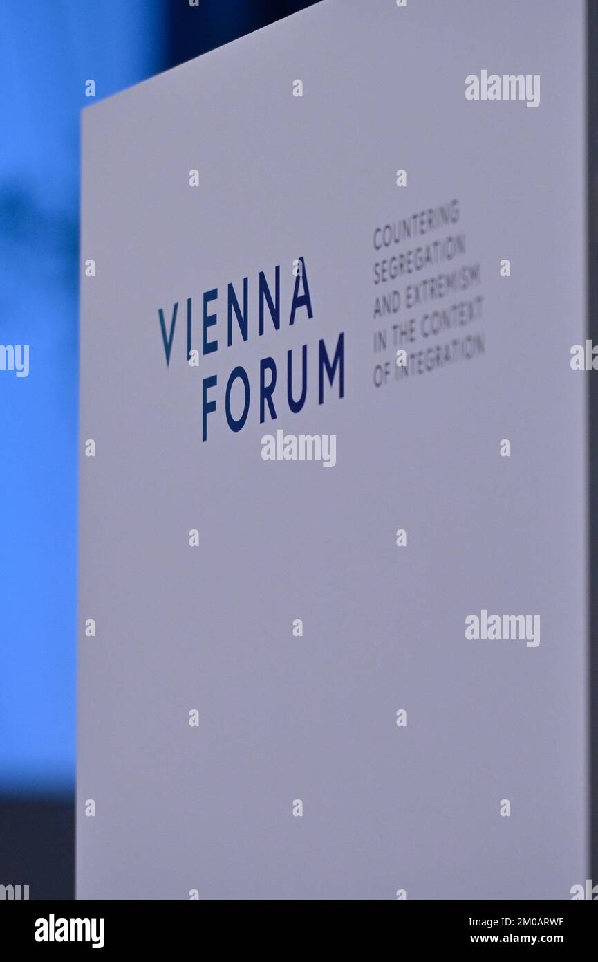Vienna, Austria. 5th Dec, 2022. "Vienna Forum on Countering Segregation ...