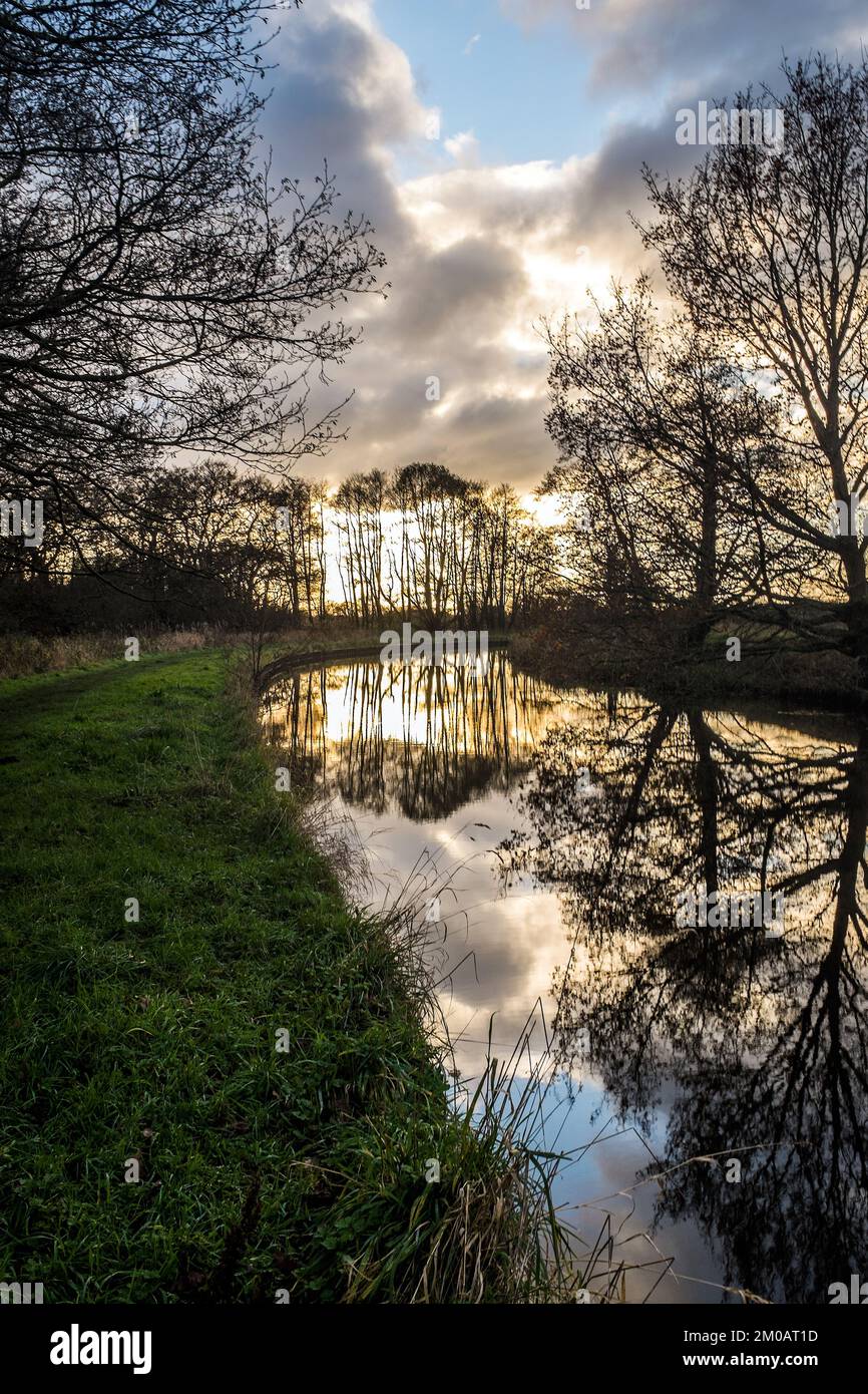 The Rufford Branch of the Leeds - Liverpool Canal connects Burscough to ...