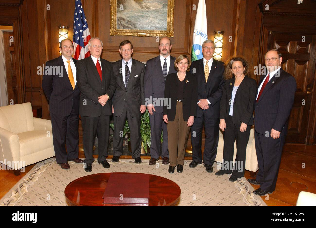 Mike Leavitt and Stephen Johnson with unknown others , Environmental ...