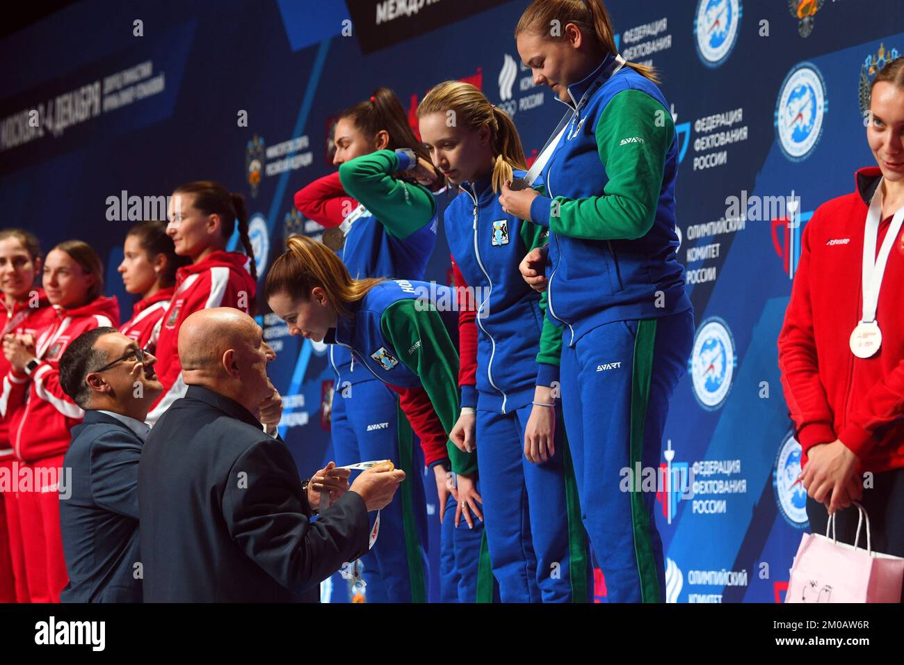 45th International Tournament "Moscow Saber 2022" at the Irina Viner ...