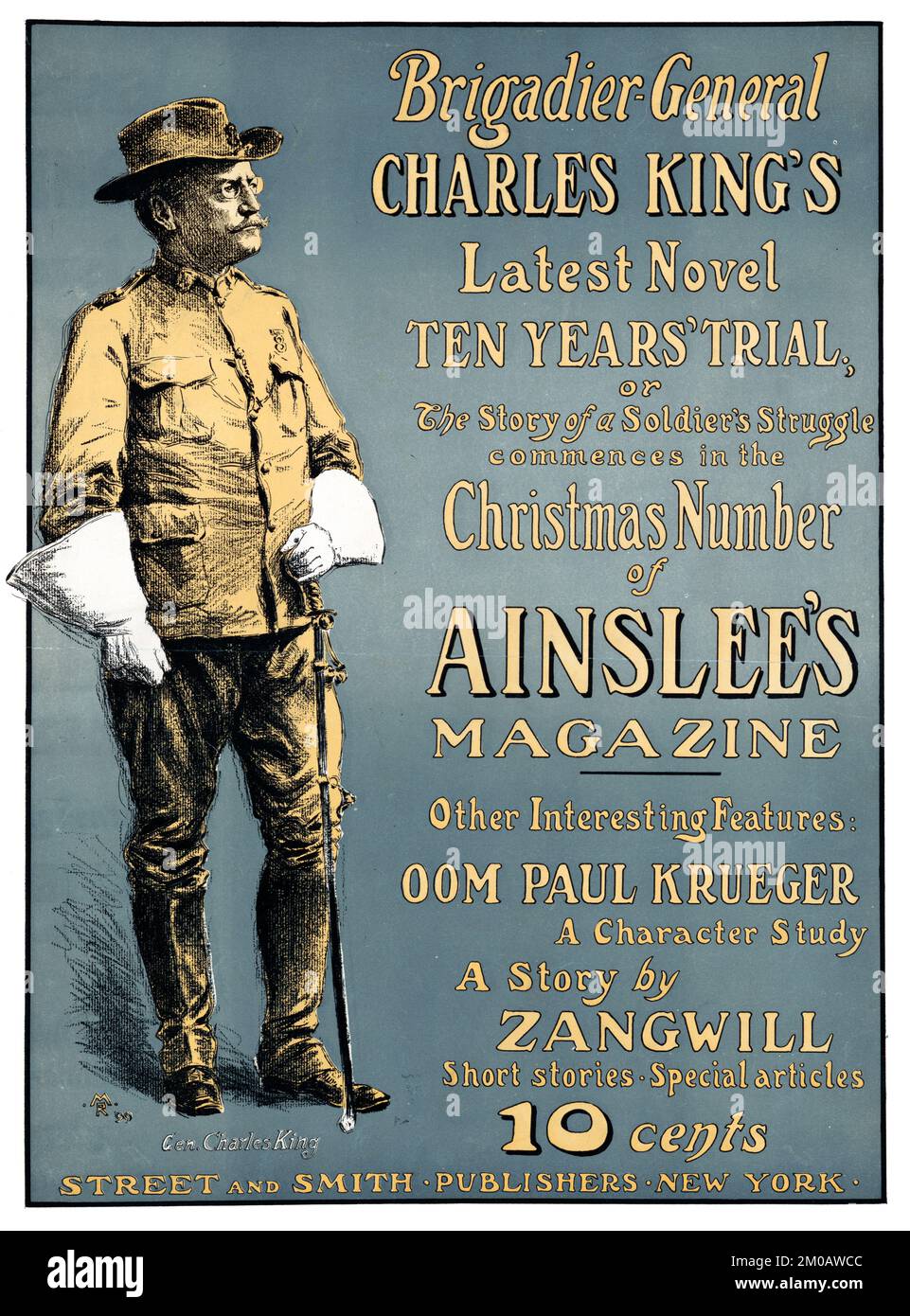 Christmas number of Ainslee's magazine 1899 - Poster shows an ...