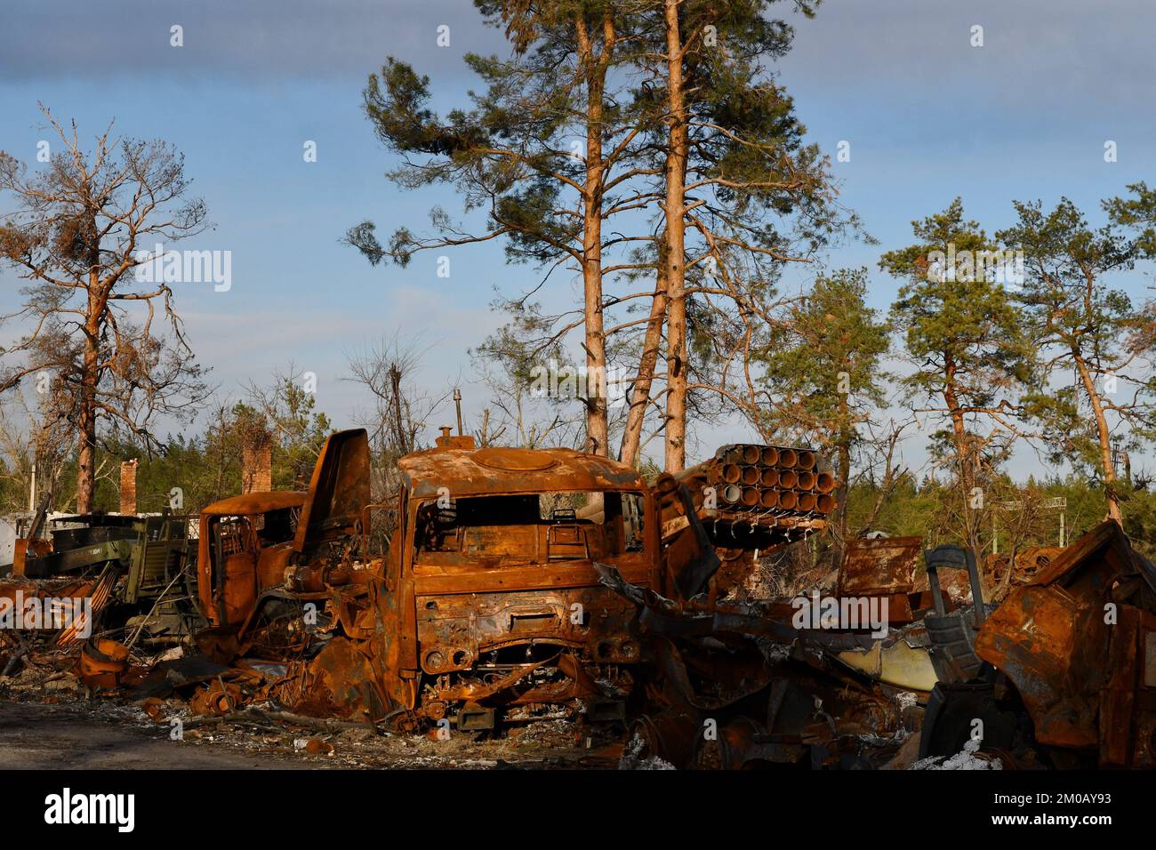 Russian armored column hi-res stock photography and images - Alamy