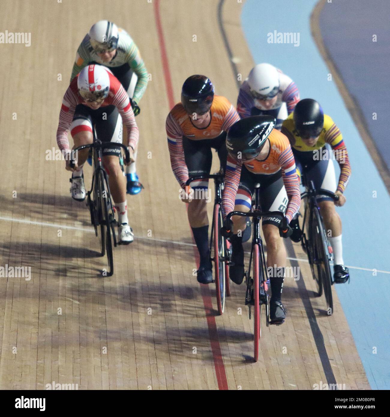 Track Cycling Champions League, Lee Valley Velodrome London UK. Women's ...