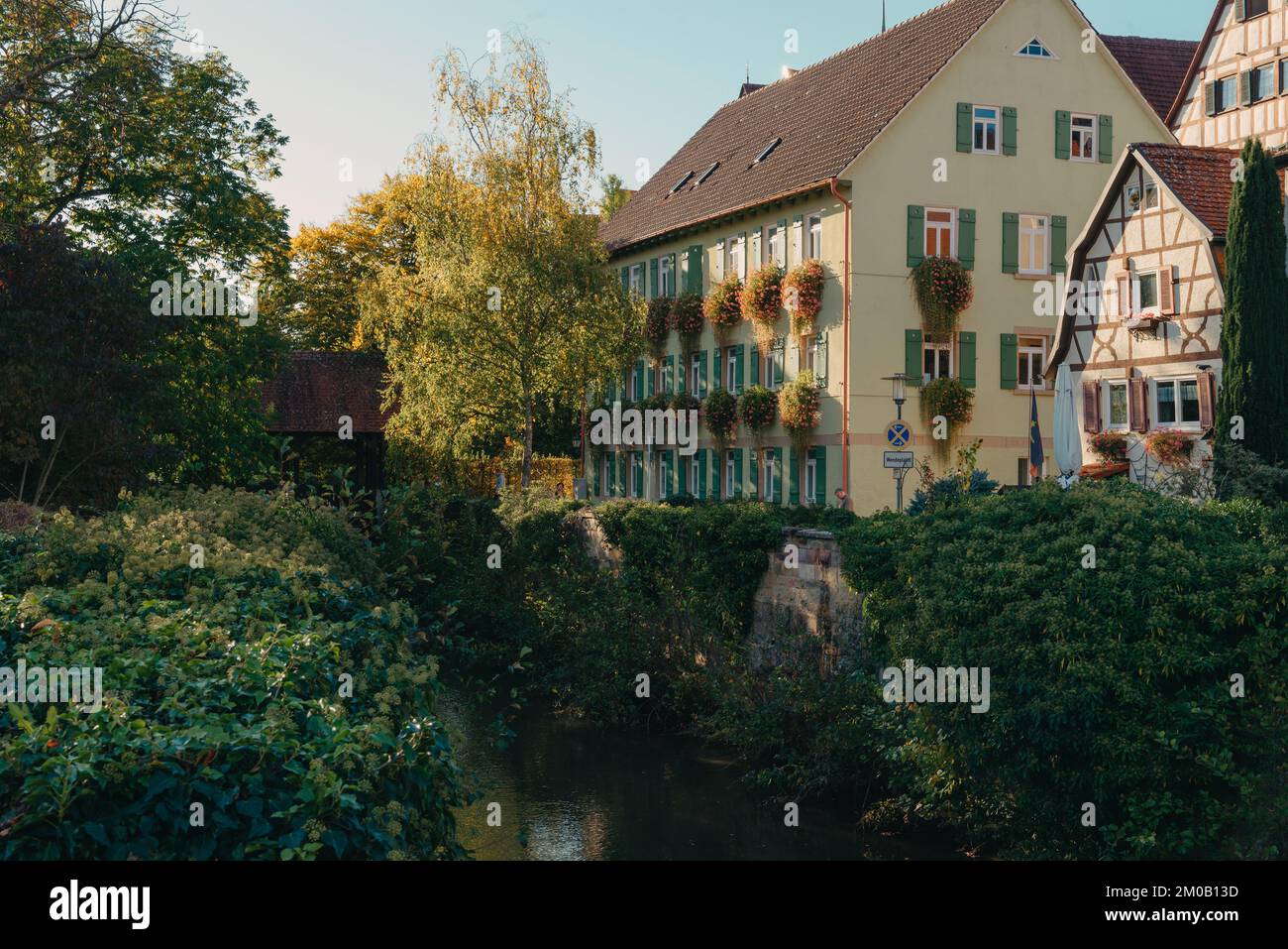 Old national German town house in Bietigheim-Bissingen, Baden ...