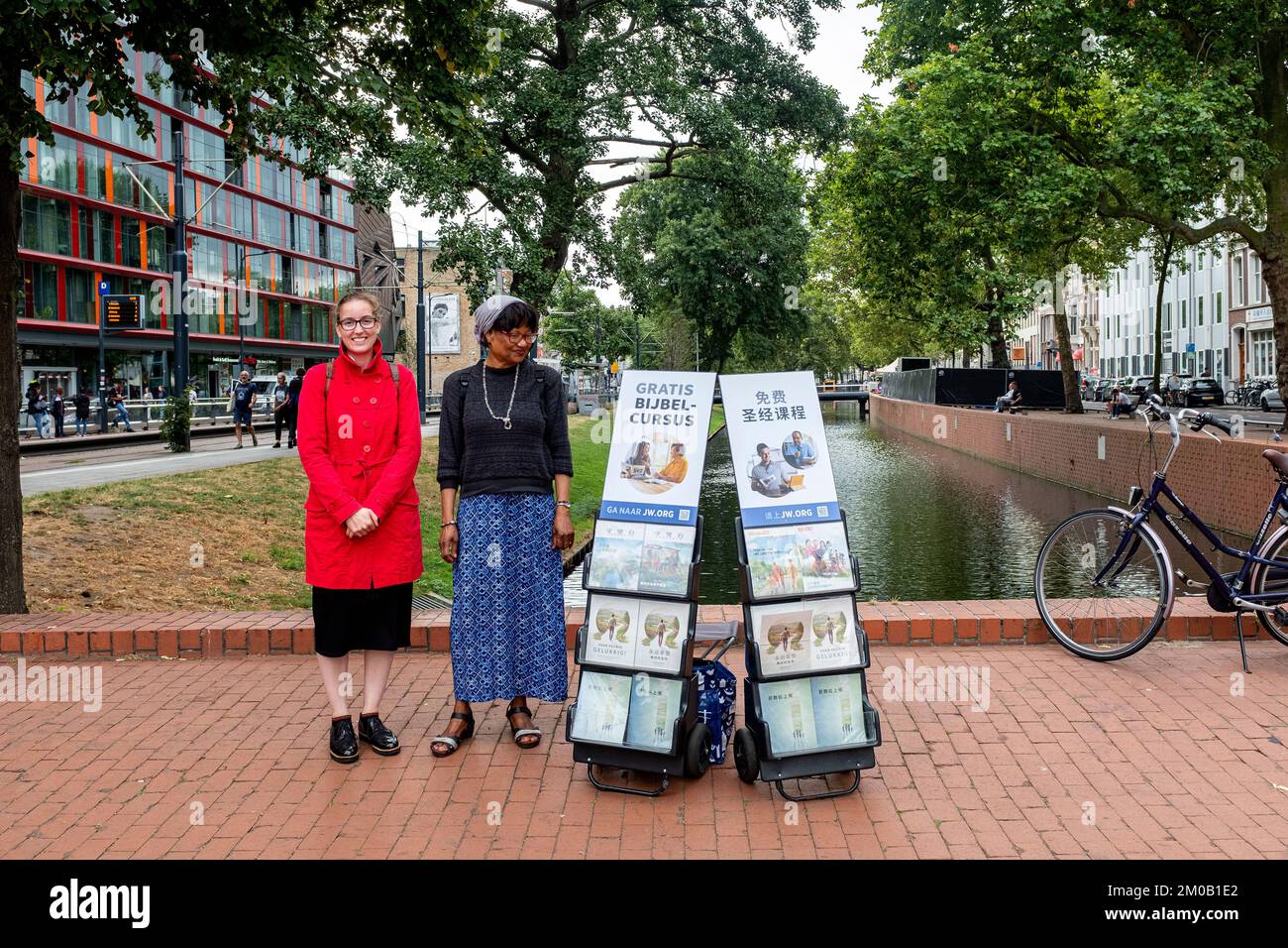 Rotterdam, Netherlands. Two Female, Jehovah's Witnesses searching for ...