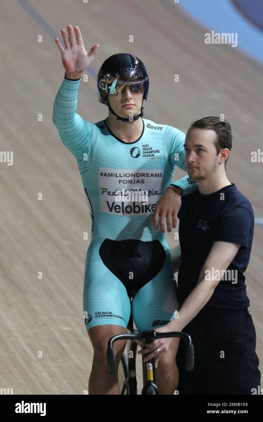 Track Cycling Champions League, Lee Valley Velodrome London UK. Matthew ...