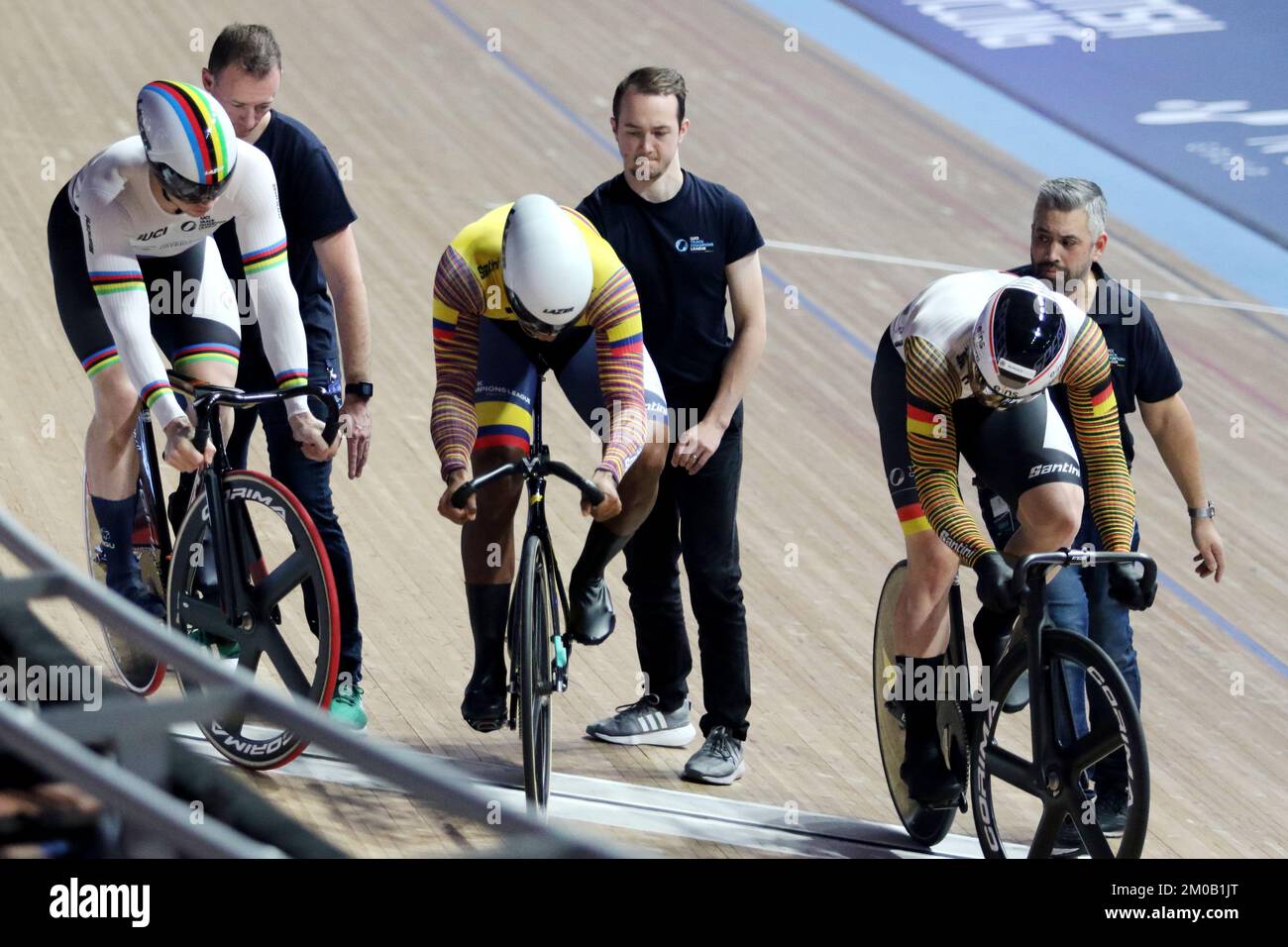Track Cycling Champions League, Lee Valley Velodrome London UK. Stefan ...