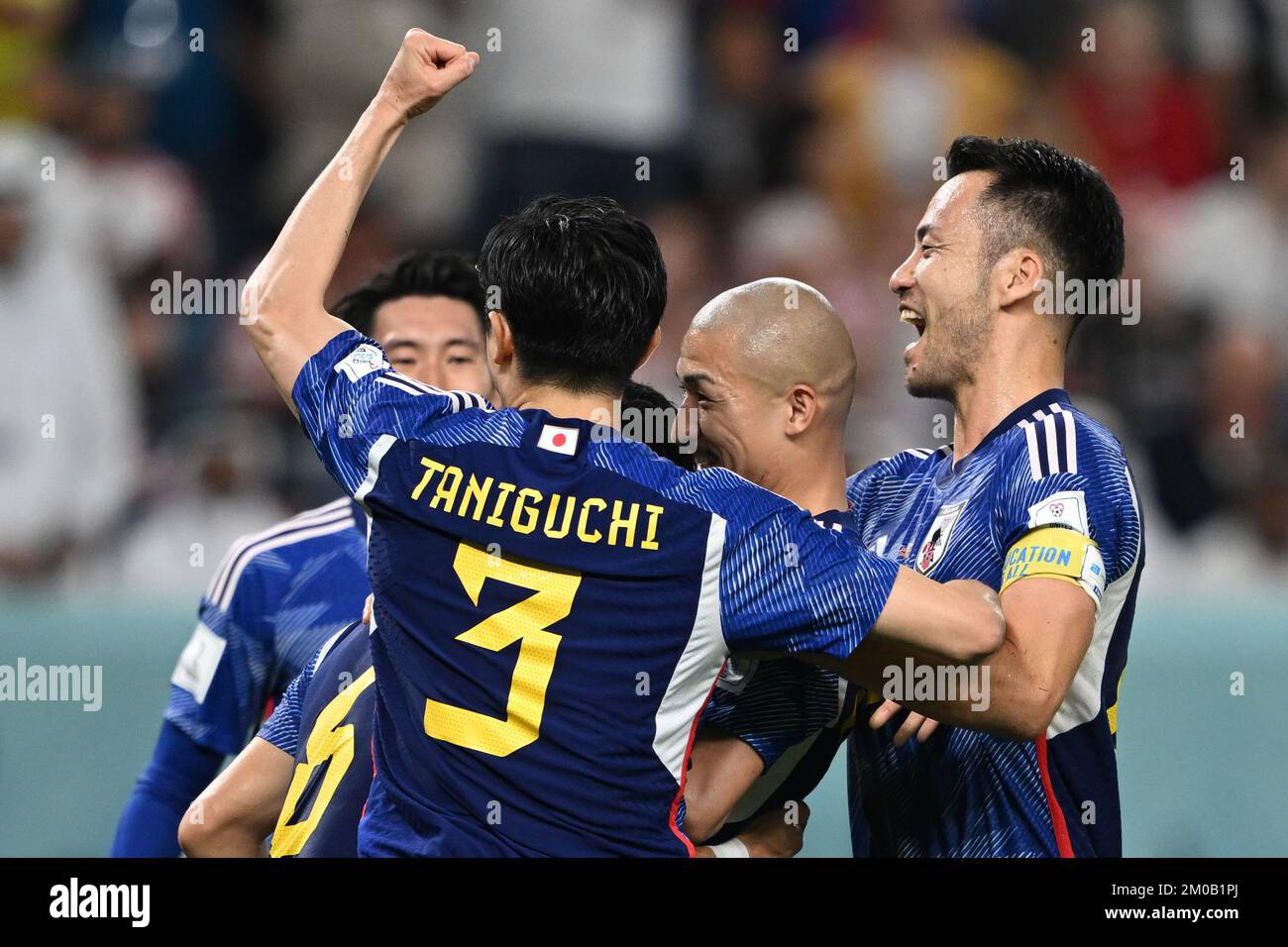 Al Wakra, Qatar. 05th Dec, 2022. Soccer, World Cup, Japan - Croatia ...