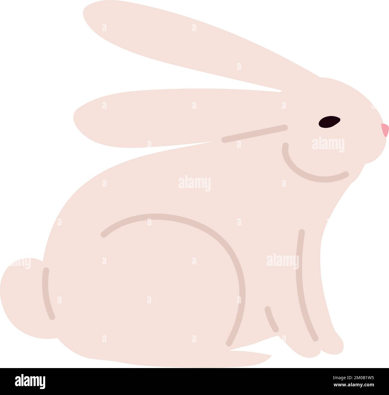cute rabbit icon Stock Vector Image & Art - Alamy