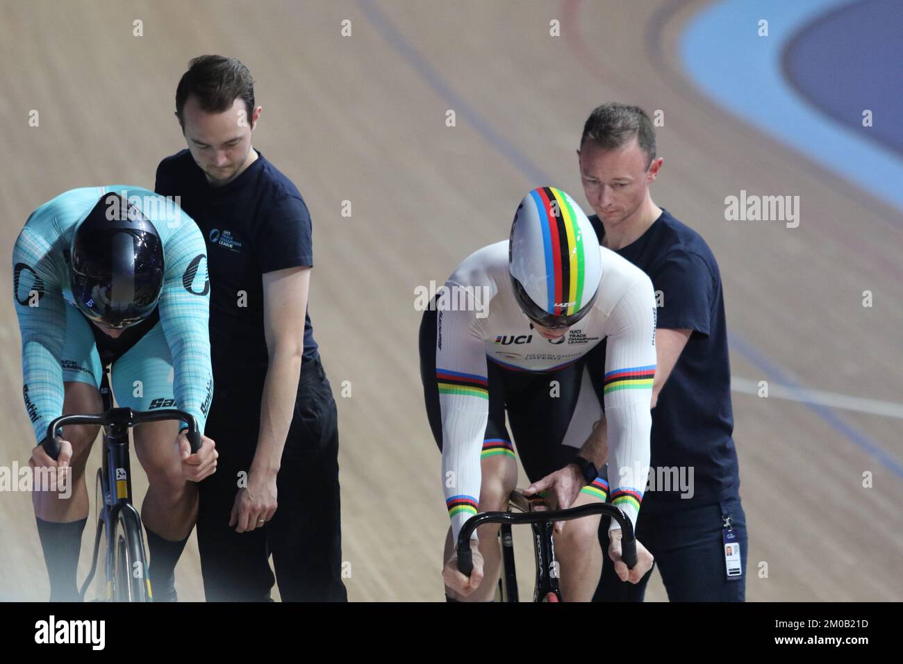 Track Cycling Champions League, Lee Valley Velodrome London UK. Harrie ...