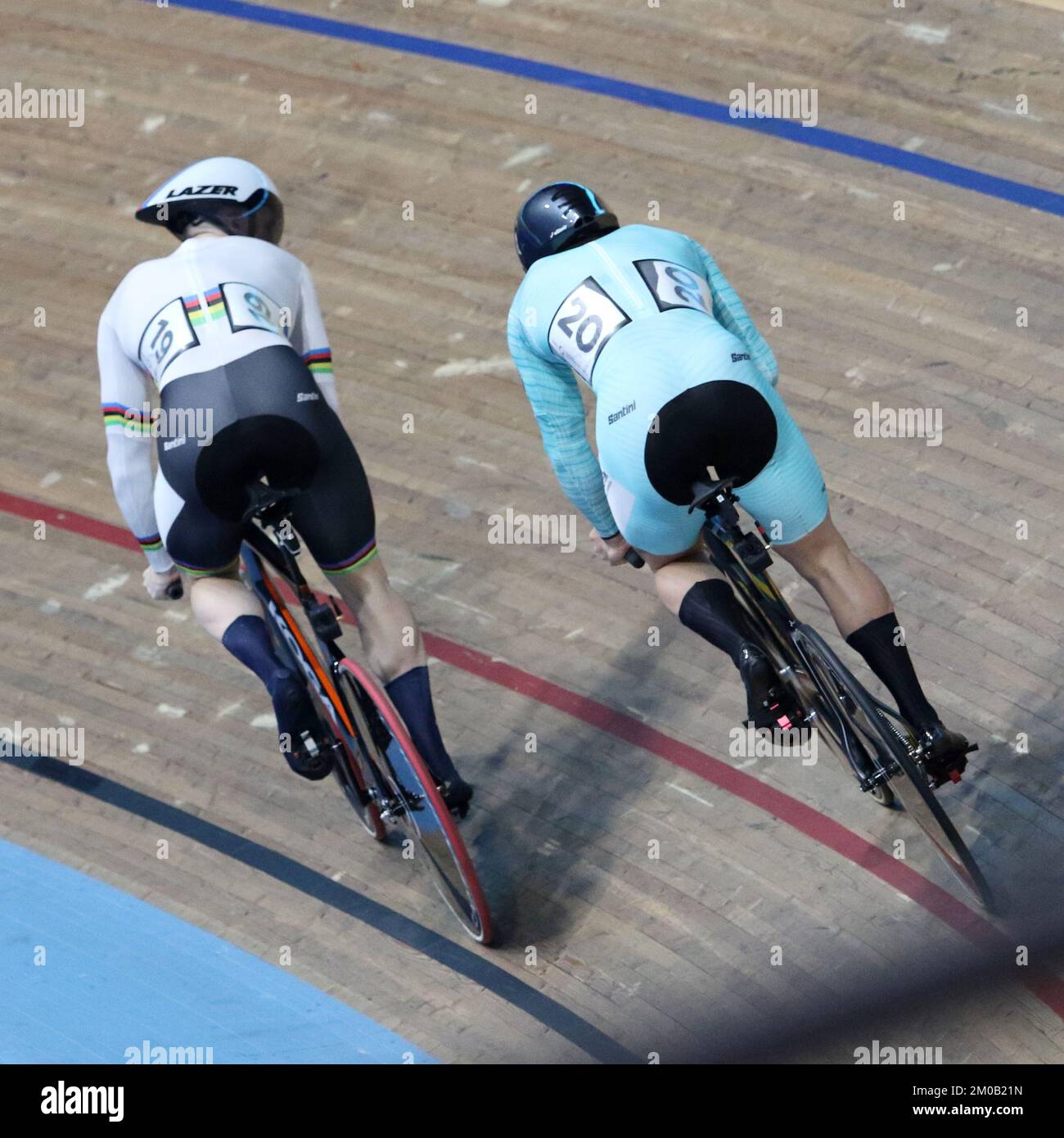 Track Cycling Champions League, Lee Valley Velodrome London UK. Harrie ...