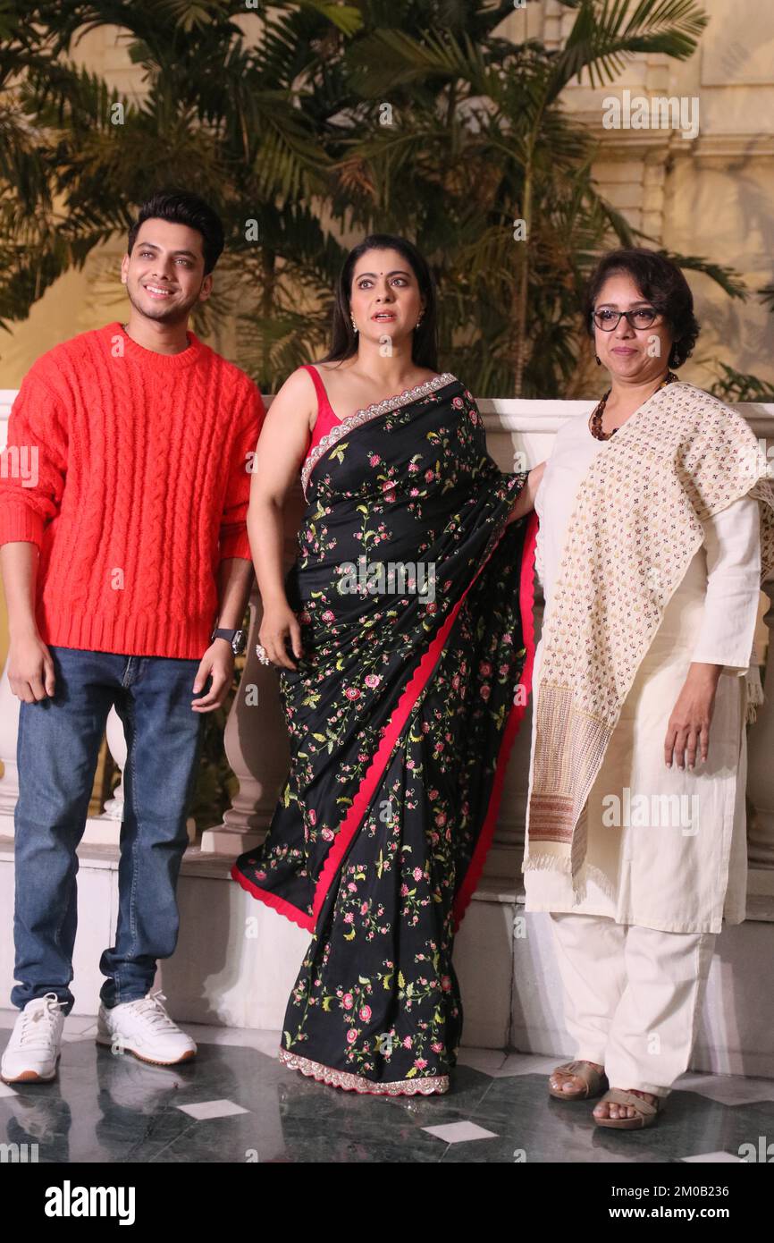 Kolkata, India. 05th Dec, 2022. Bollywood Actress Kajol and Actor ...