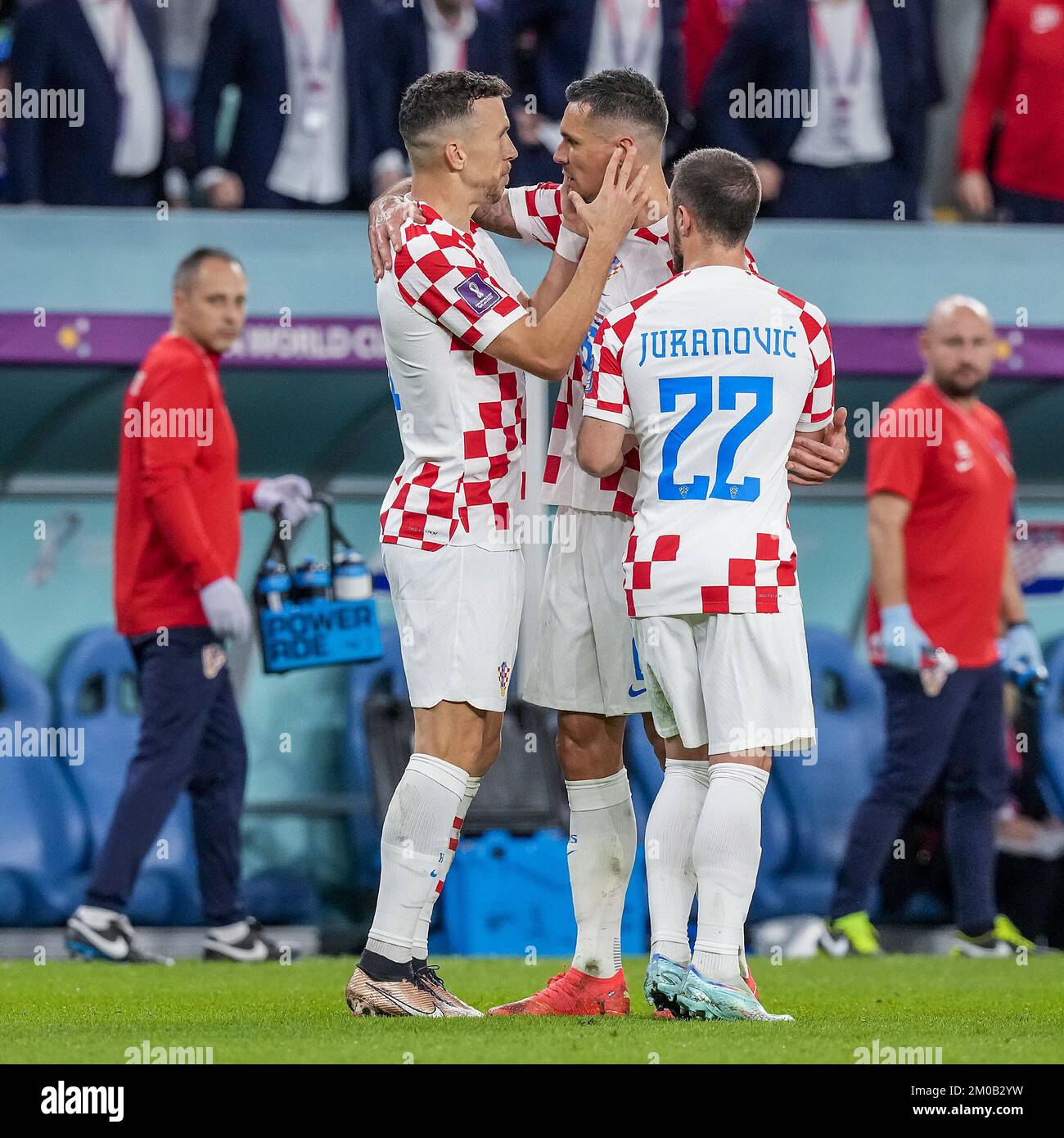 AL-WAKRAH, 05-12-2022, Al Janoub Stadium, World Cup 2022 in Qatar game between Japan and Croatia ...