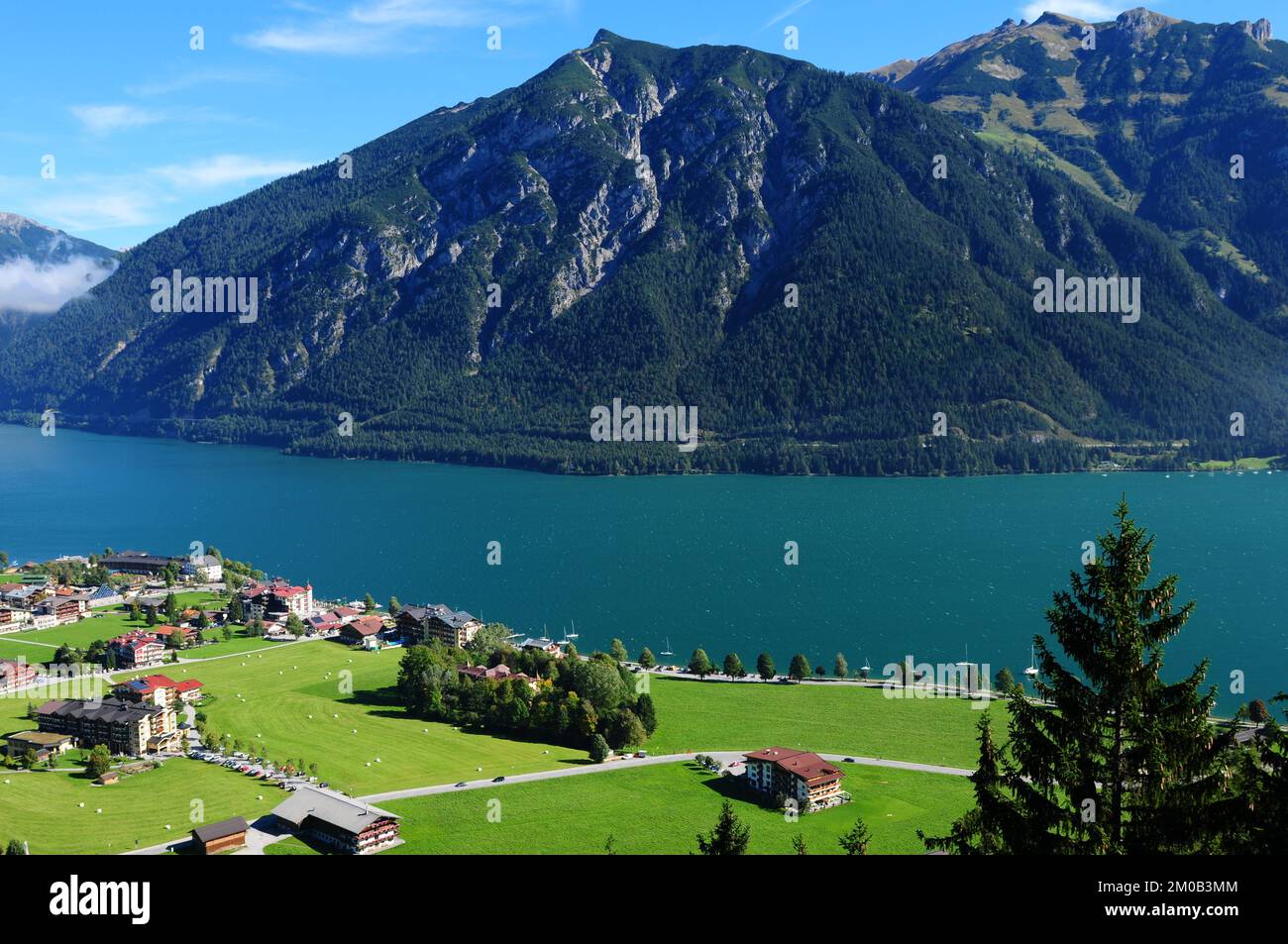 Austria: Lake Achen in Tirol Stock Photo - Alamy