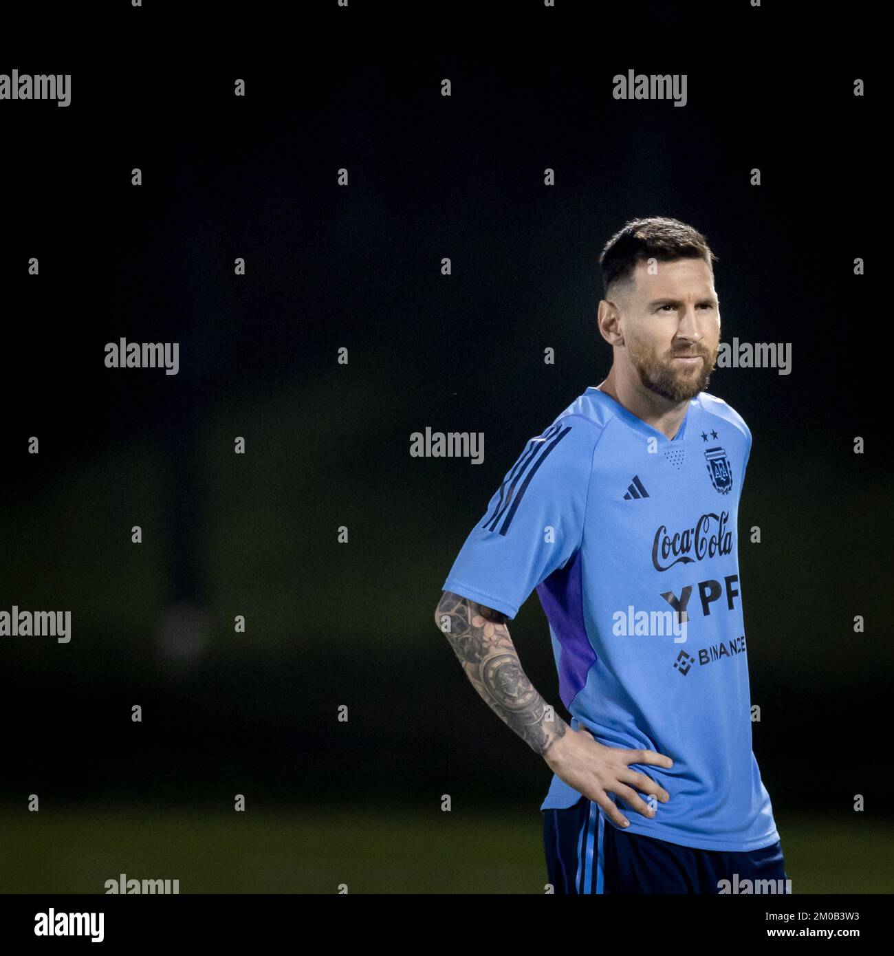 Lionel messi 2022 portrait hi-res stock photography and images - Alamy
