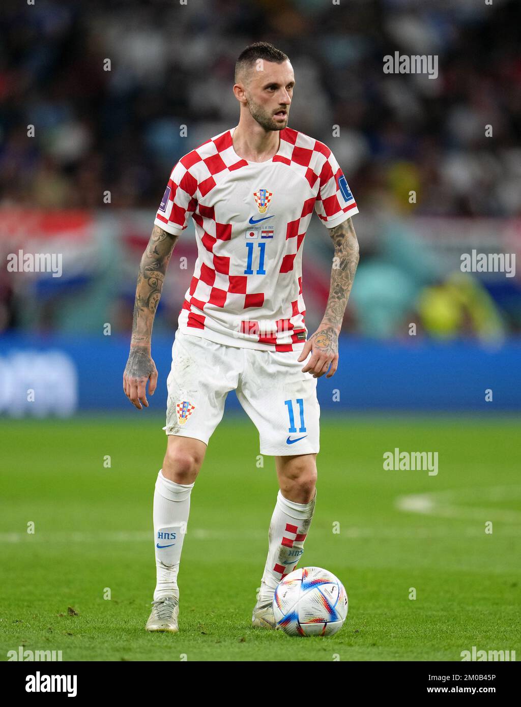 Croatia’s Marcelo Brozovic during the FIFA World Cup Round of Sixteen ...