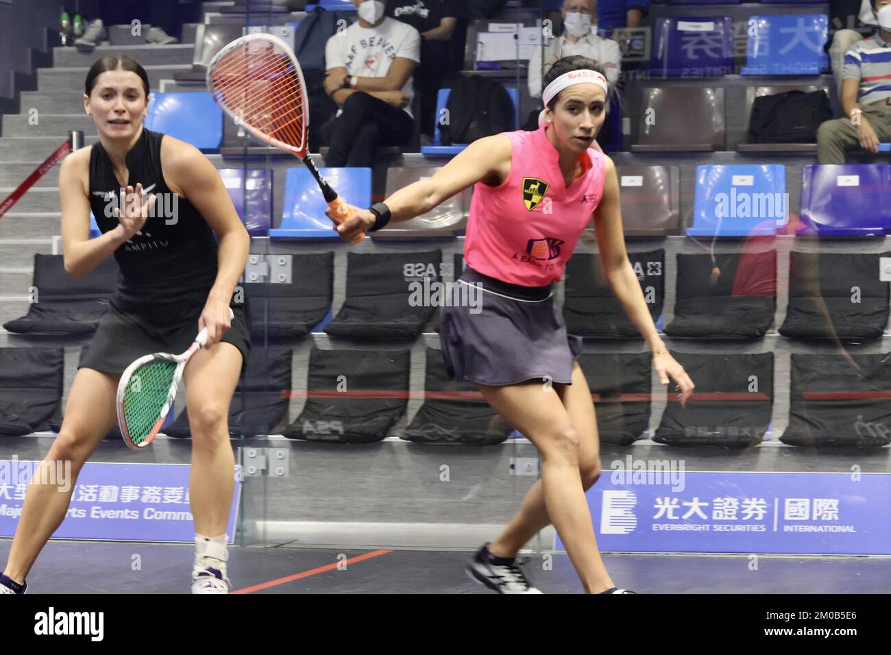 World No. 1 Nouran Gohar (right) said she needs time to adjust to the ...