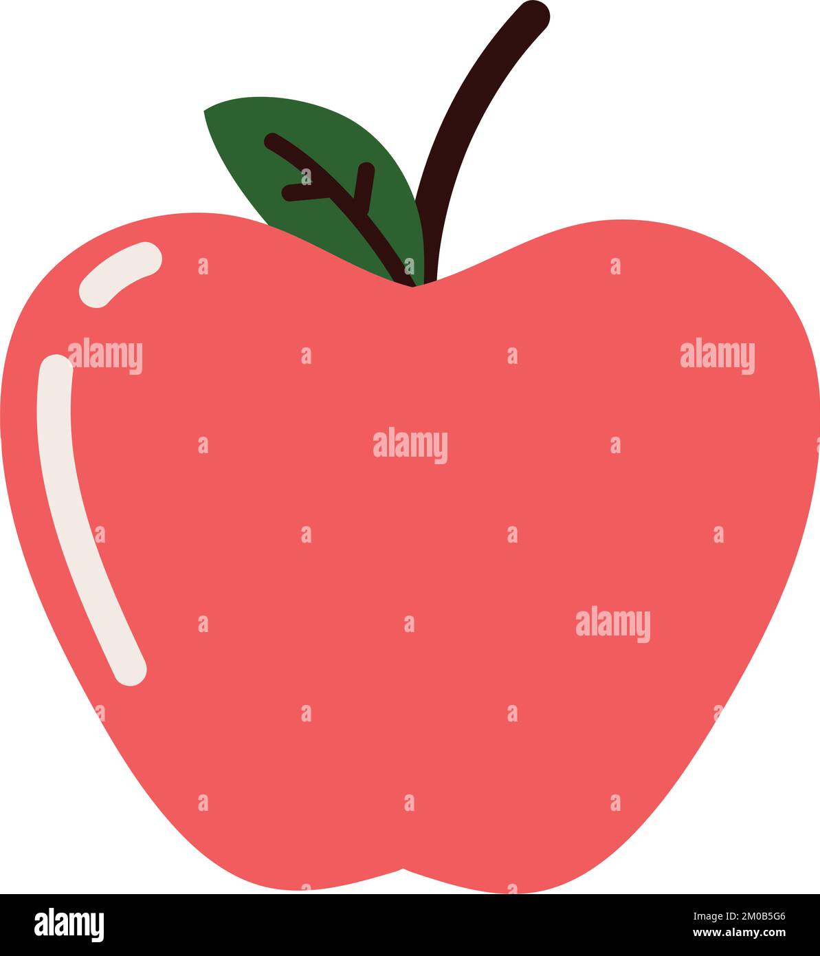 apple fruit icon Stock Vector Image & Art - Alamy