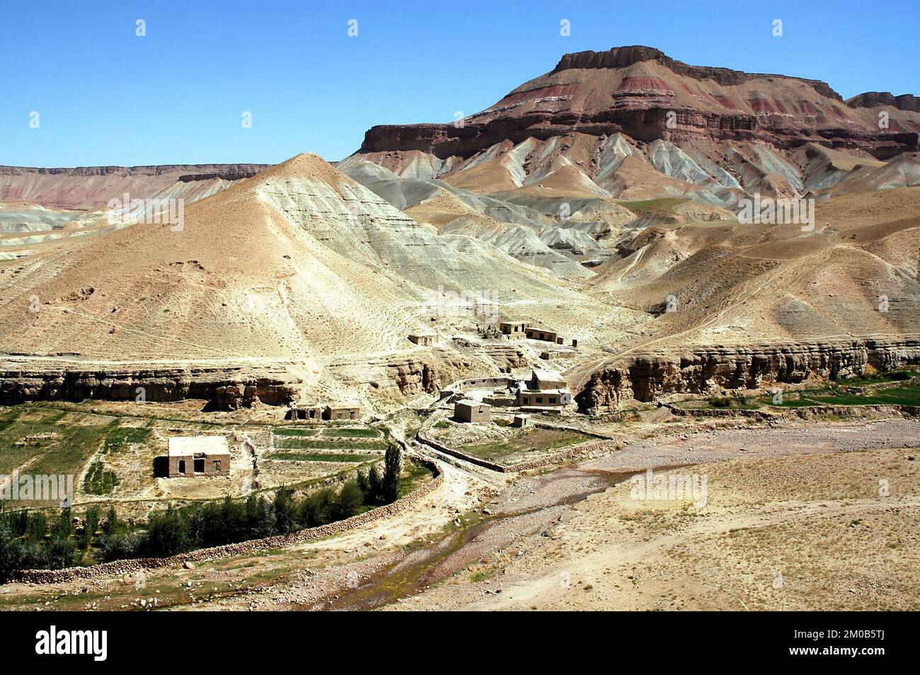 Village between Herat and Qala-e-Naw, Herat Province in Afghanistan ...