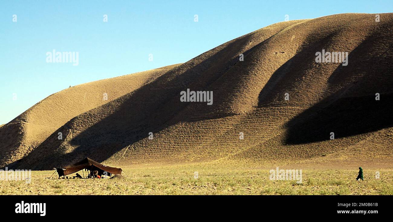 Countryside close to Bala Murghab in Badghis Province between Herat and ...