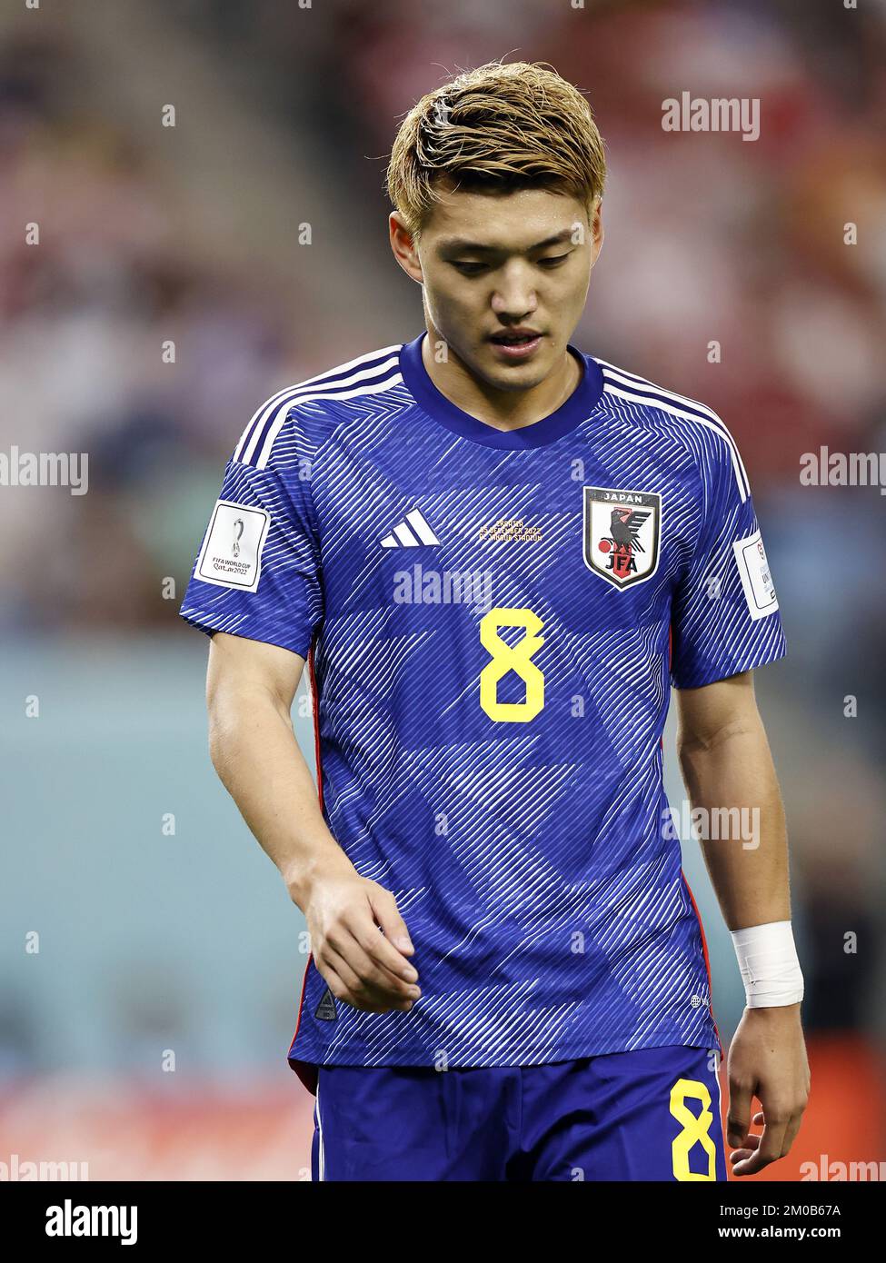 AL WAKRAH - Ritsu Doan of Japan during the FIFA World Cup Qatar 2022 ...