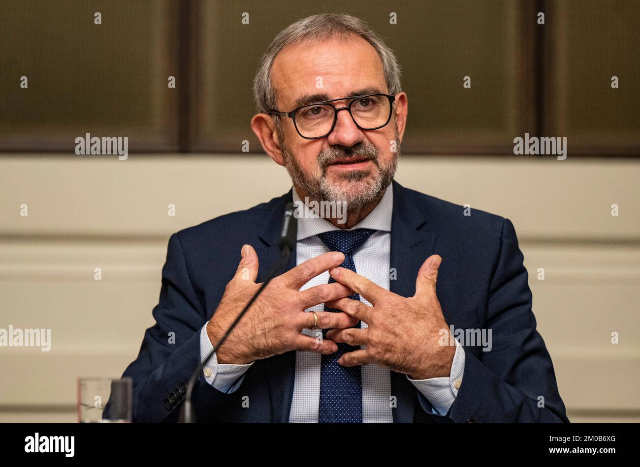 Berlin, Germany. 05th Dec, 2022. Hermann Parzinger, President of the ...