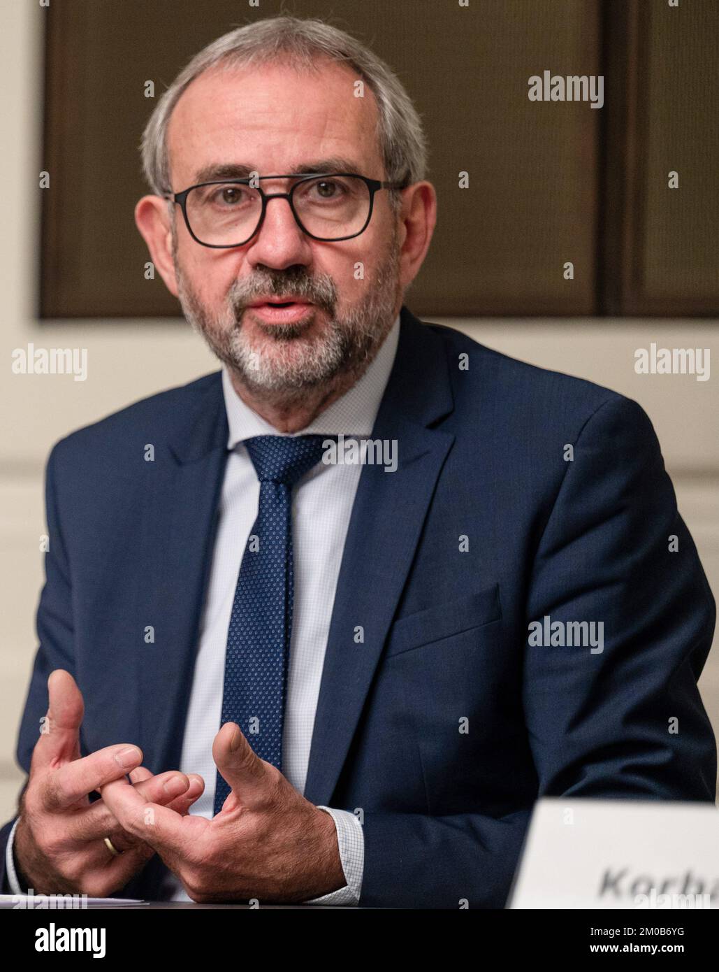 Berlin, Germany. 05th Dec, 2022. Hermann Parzinger, President of the ...