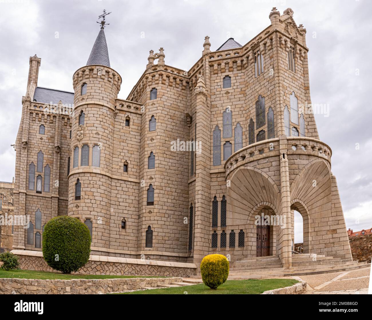 The Palace of Gaudi Astorga, Museum in Astorga, Spain Stock Photo - Alamy