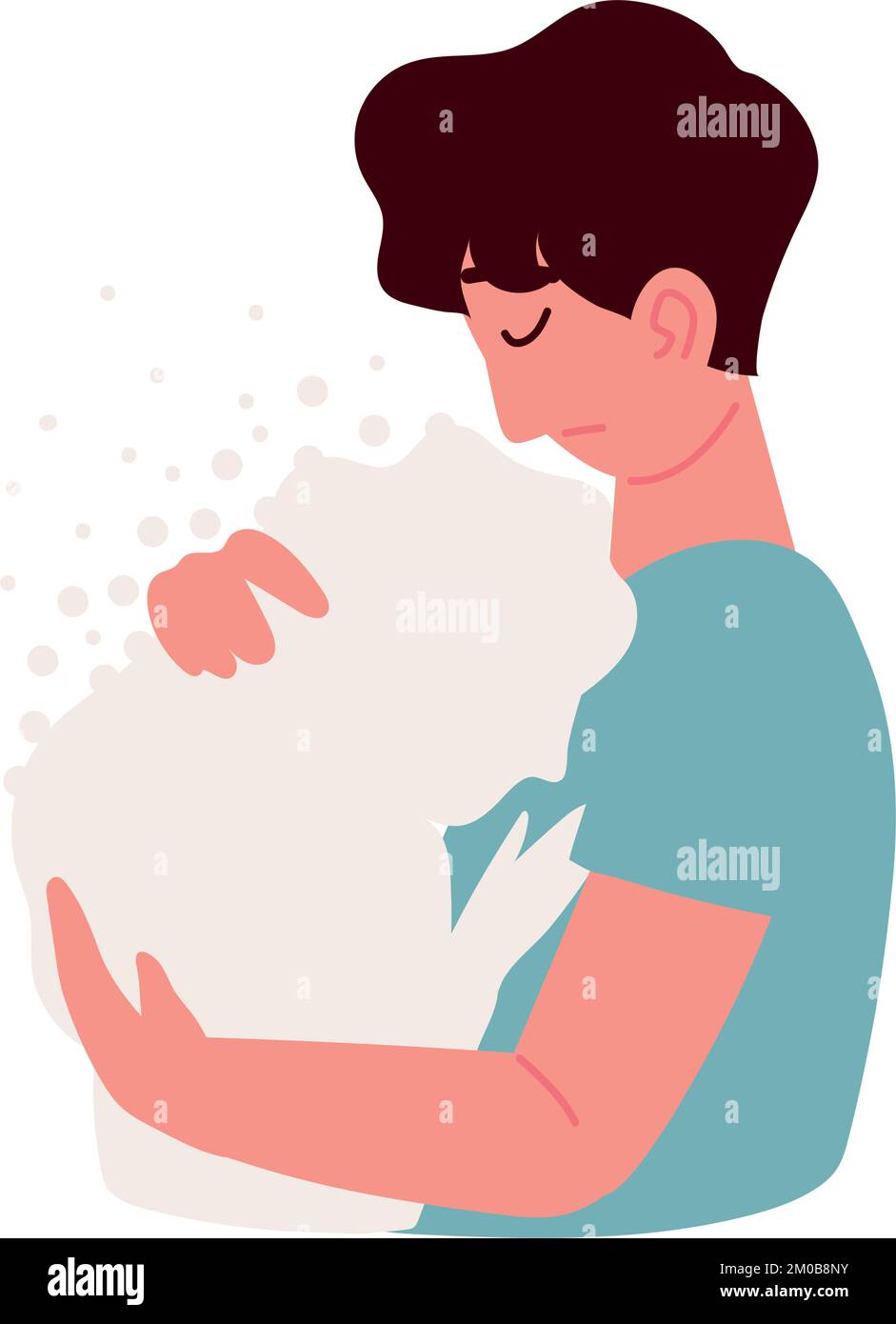 Death hug Stock Vector Images - Alamy