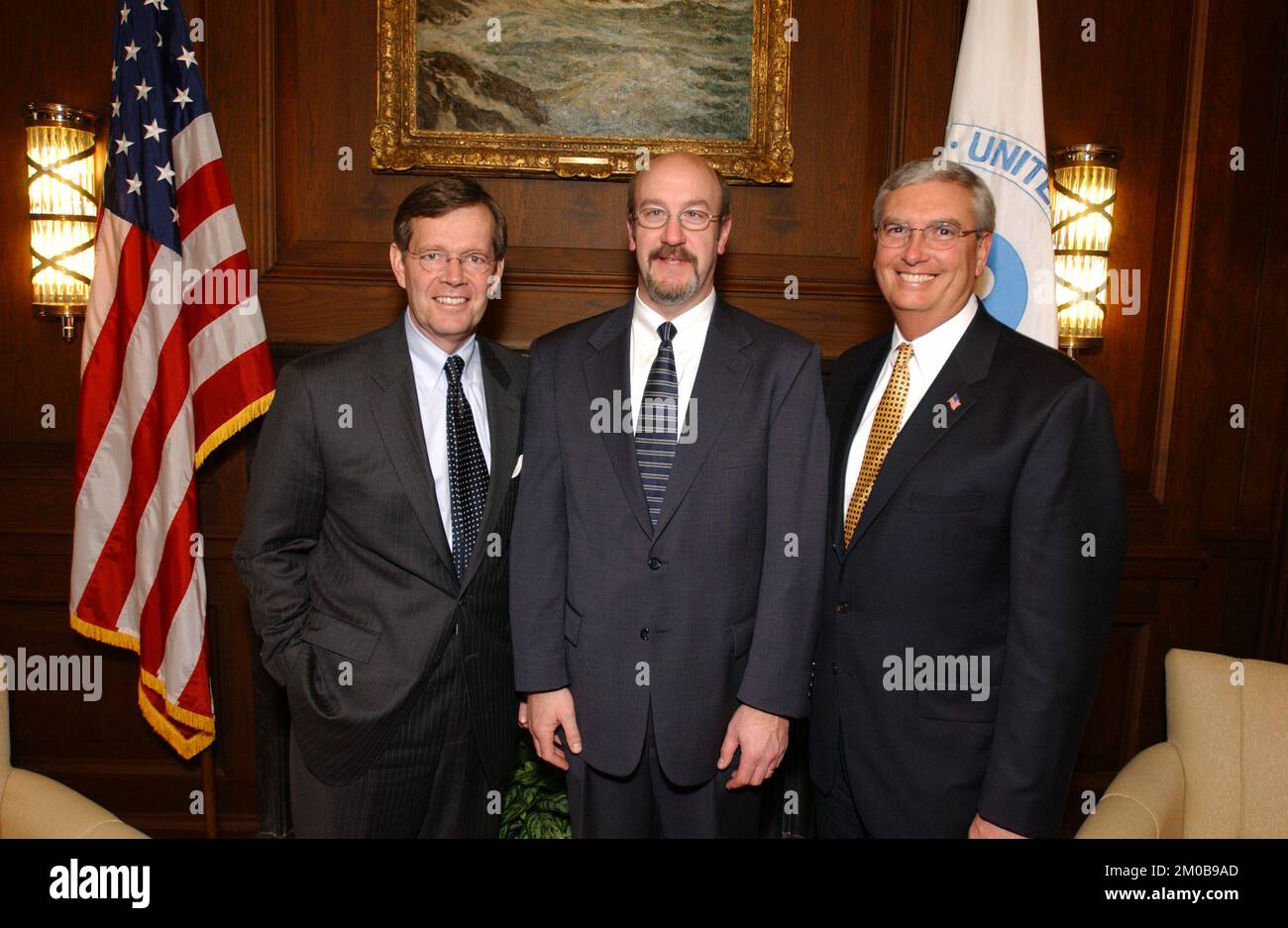 Mike Leavitt and Stephen Johnson with unknown others , Environmental ...