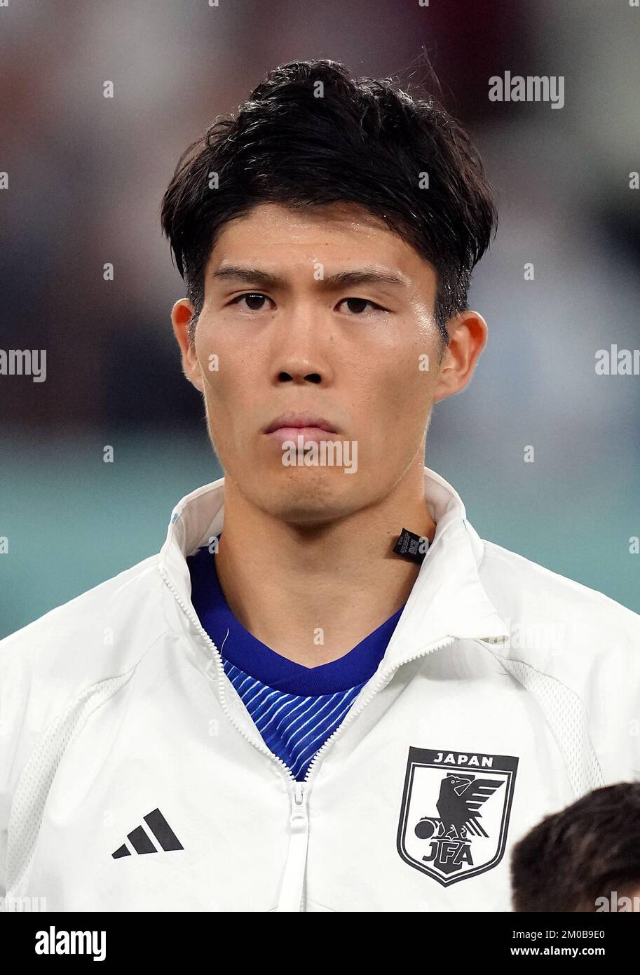 Japan’s Takehiro Tomiyasu during the FIFA World Cup Round of Sixteen ...