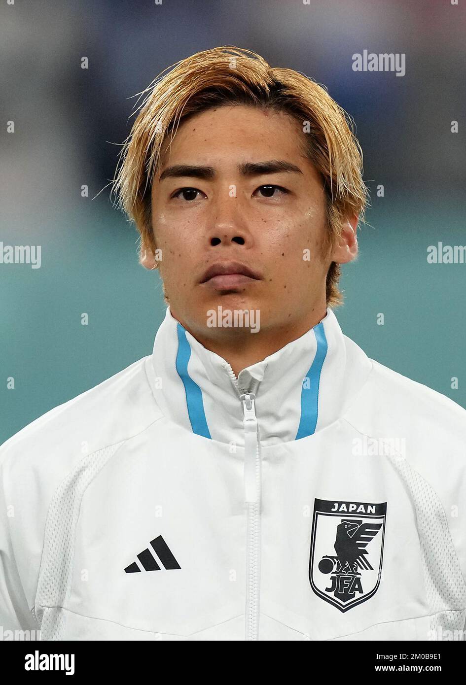 Japan’s Junya Ito during the FIFA World Cup Round of Sixteen match at ...