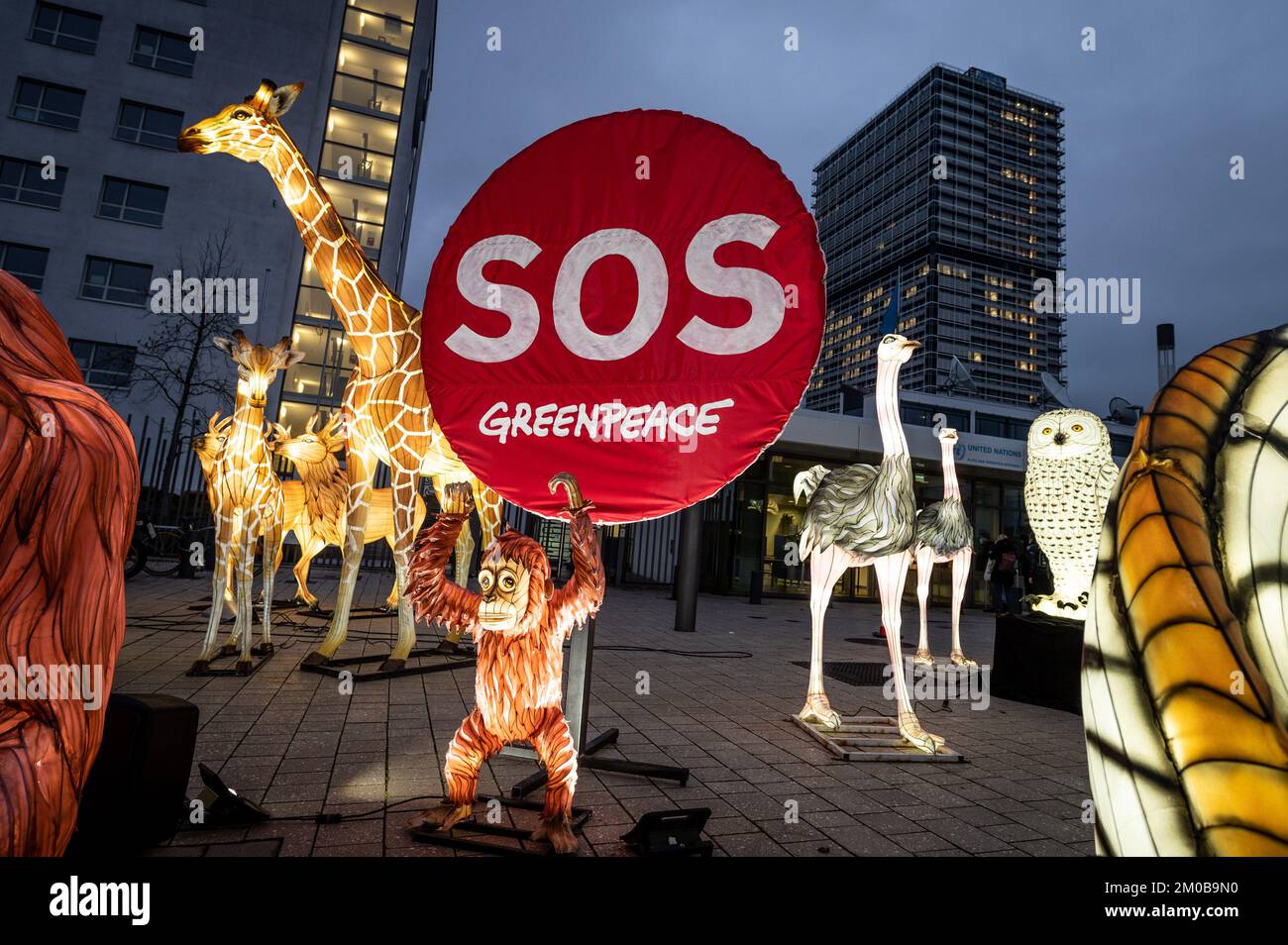 Bonn, Germany. 05th Dec, 2022. The environmental organization ...