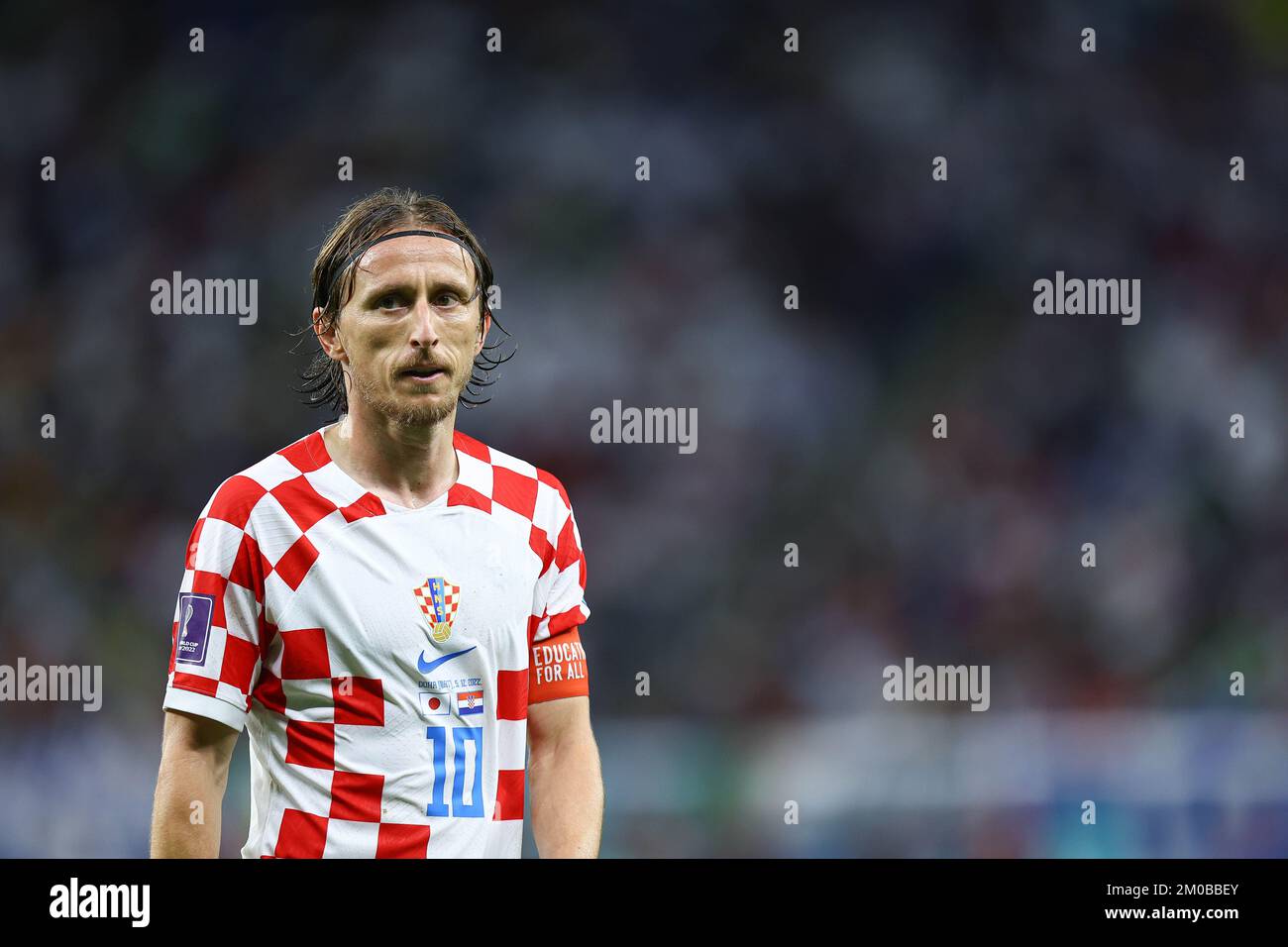 Luka Modric during the FIFA World Cup, Qatar. , . in Al Wakrah, Qatar ...
