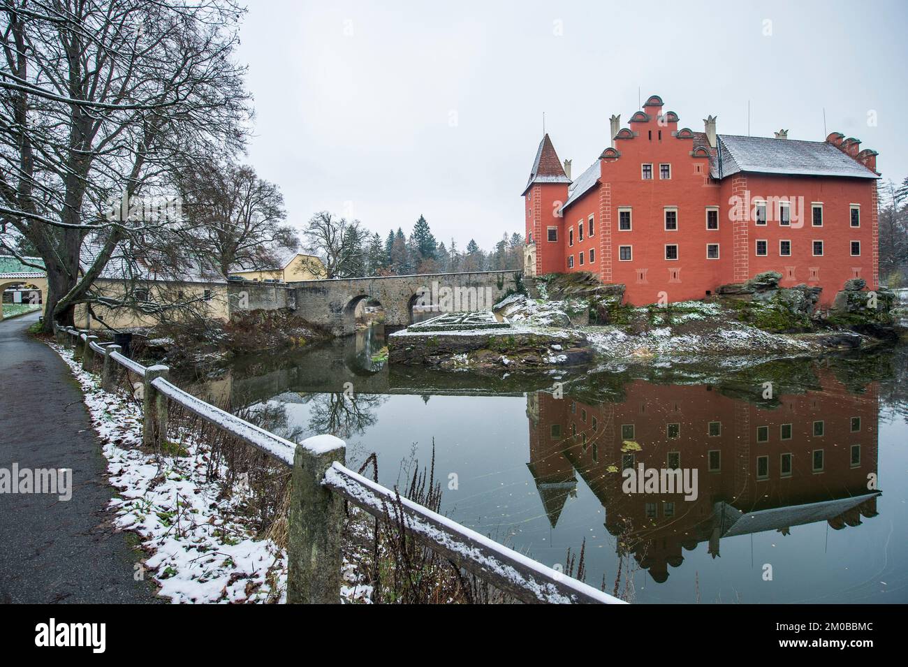 Cervena Lhota, Czech Republic. 03rd Dec, 2022. Cervena Lhota Castle ...