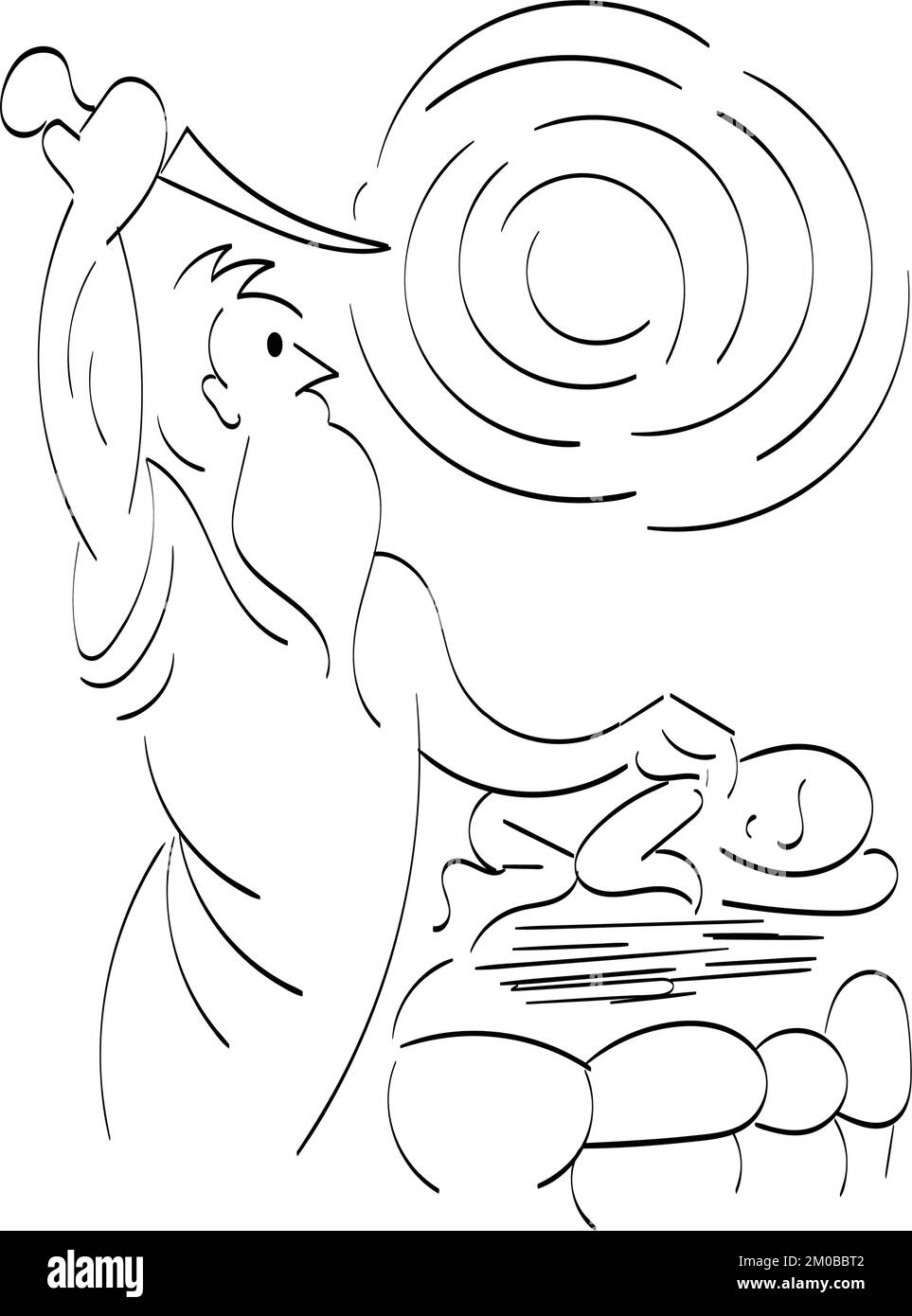 Bible Verse Illustration for print or use as poster, card, flyer or T ...