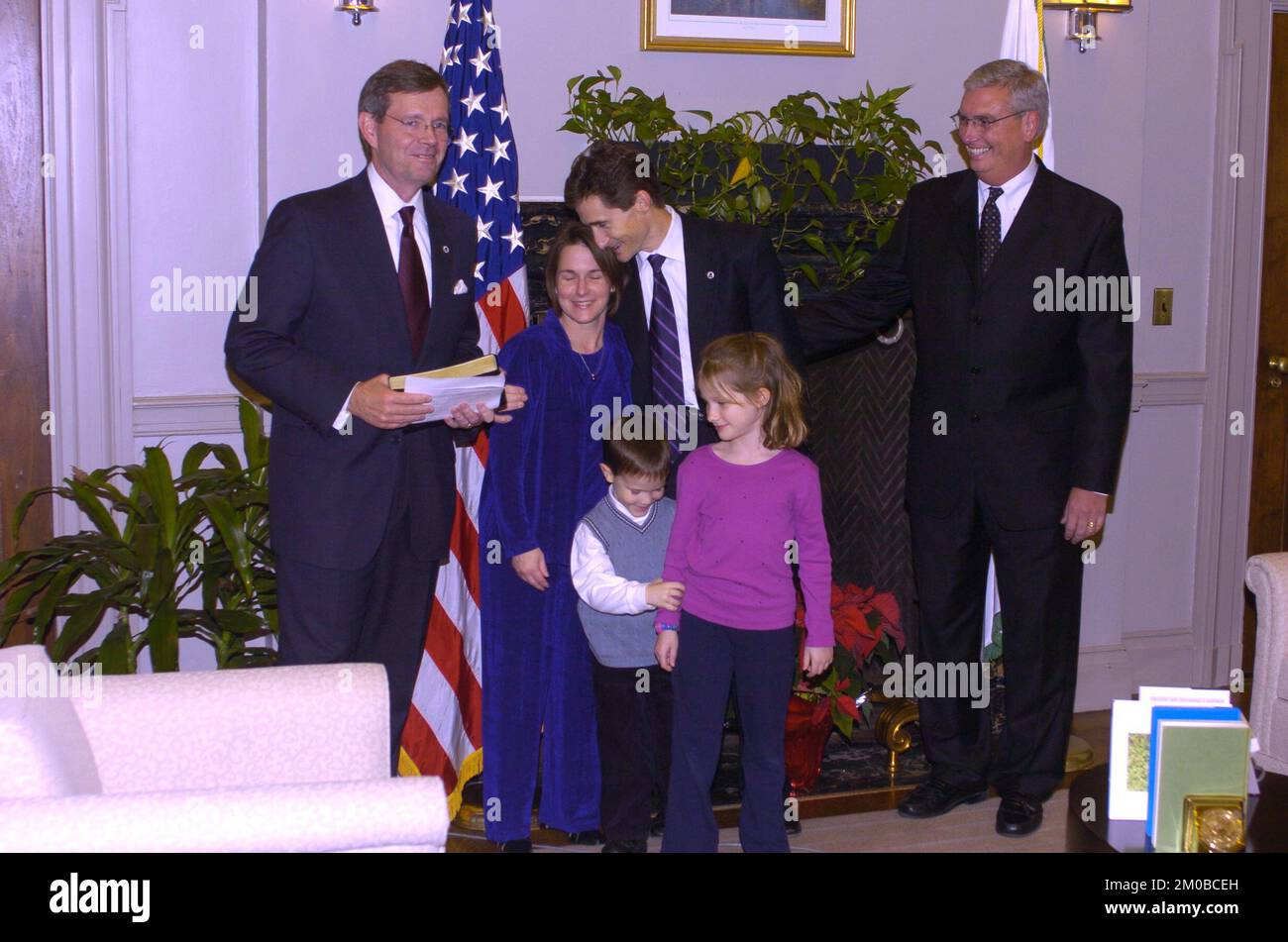 Swearing-in Ben Grumbles , Environmental Protection Agency Stock Photo ...