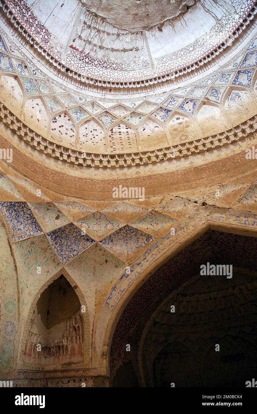 A reconstructed mosque at Takht-e-Pul between Balkh and Mazar-i-Sharif ...