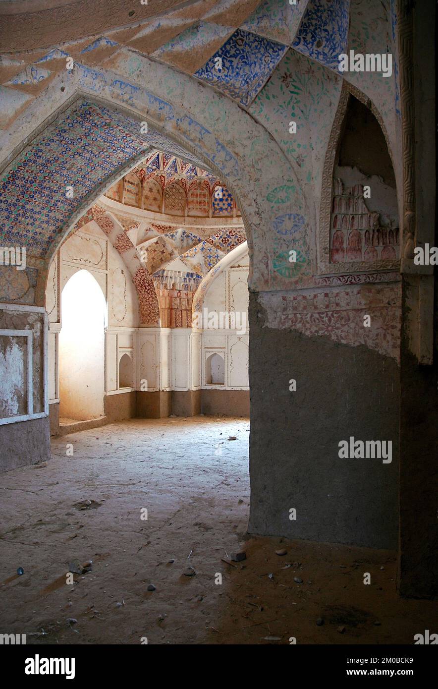 A reconstructed mosque at Takht-e-Pul between Balkh and Mazar-i-Sharif ...