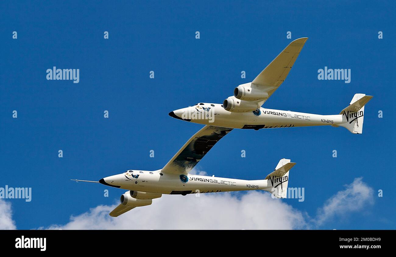 Virgin Galactic Spaceship Two Stock Photo - Alamy