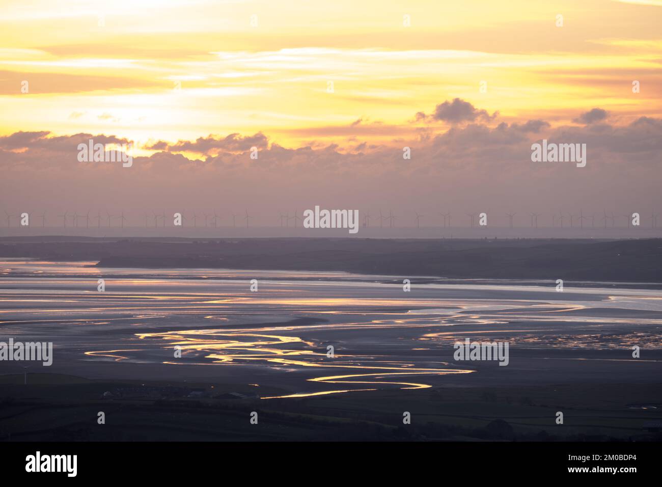 Morecambe bay landscape hi-res stock photography and images - Alamy