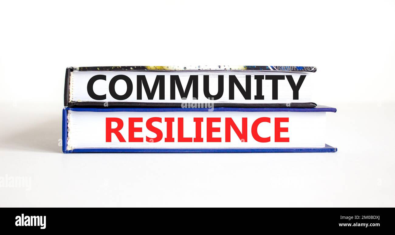 Community resilience symbol. Concept word Community resilience typed on ...