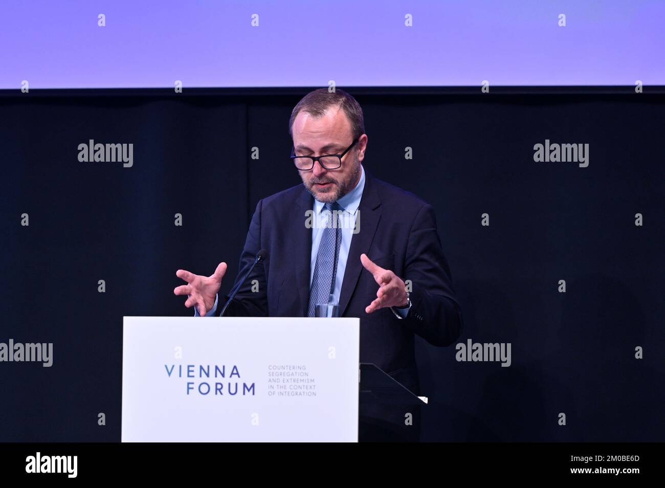 Vienna, Austria. 5th Dec, 2022. "Vienna Forum on Countering Segregation ...
