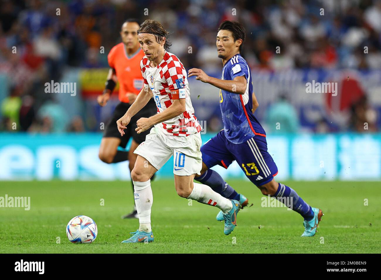 Al Wakrah, Qatar. December 5, 2022 Luka Modric during the FIFA World ...