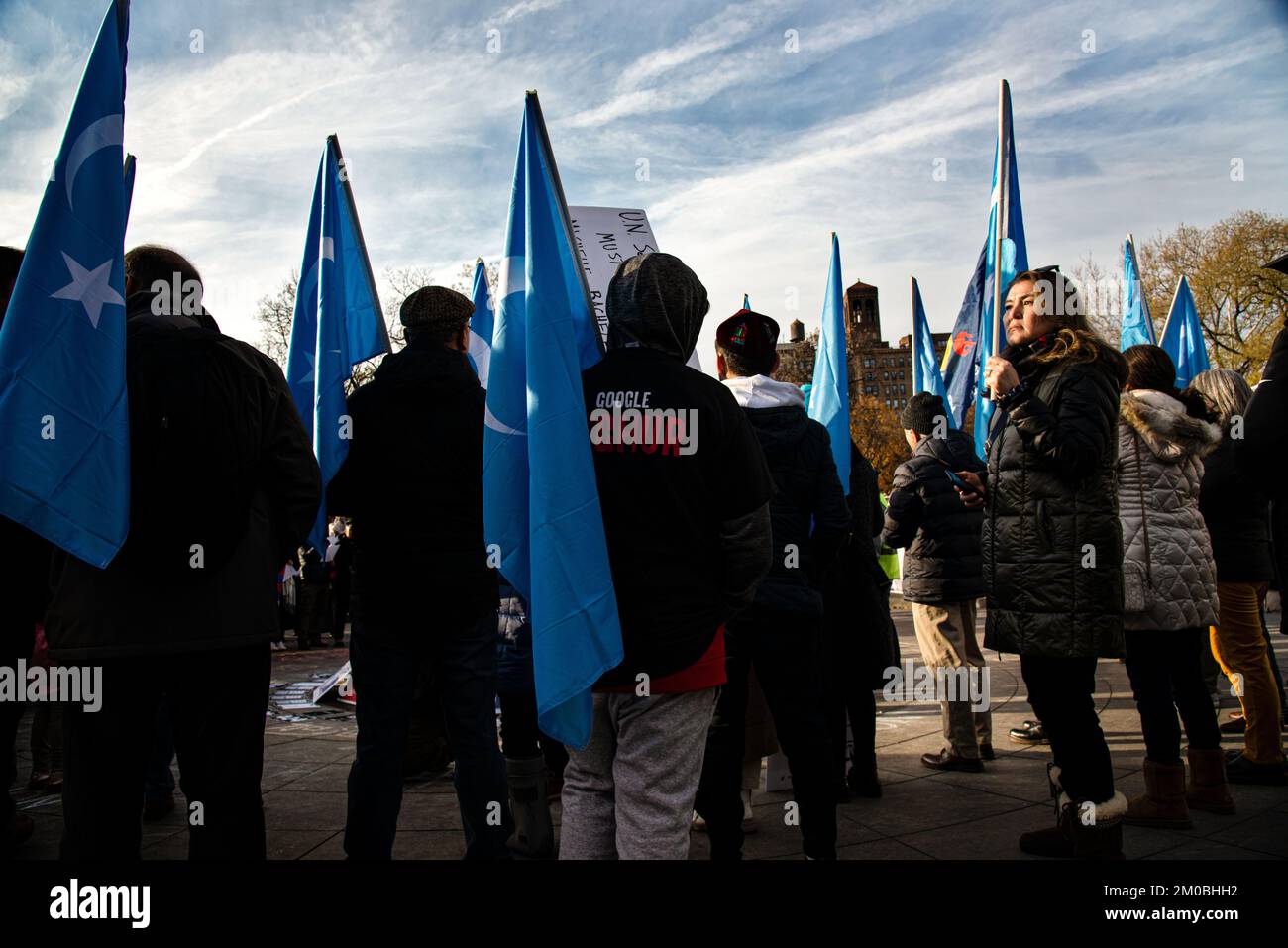 December 4, 2022, New York City, New York, USA: A protest and rally was ...