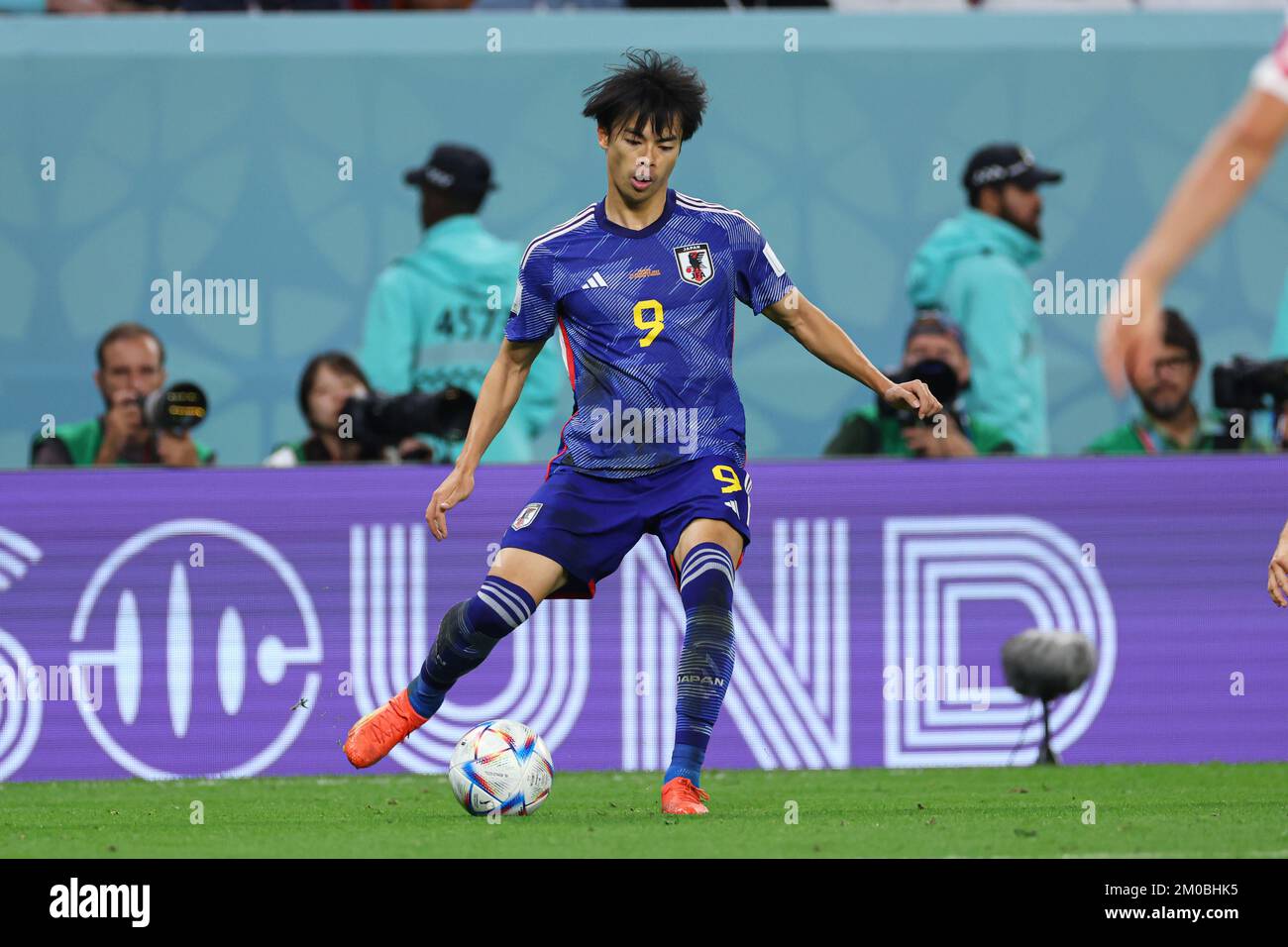Al Wakrah, Qatar. 5th Dec, 2022. Kaoru Mitoma (JPN) Football/Soccer ...