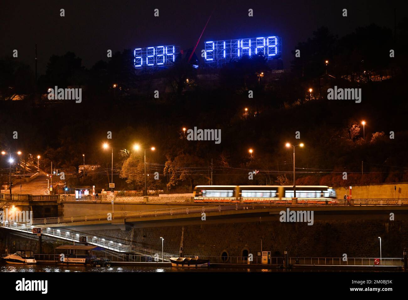 Prague, Czech Republic. 29th Nov, 2022. A construction of the Climate ...